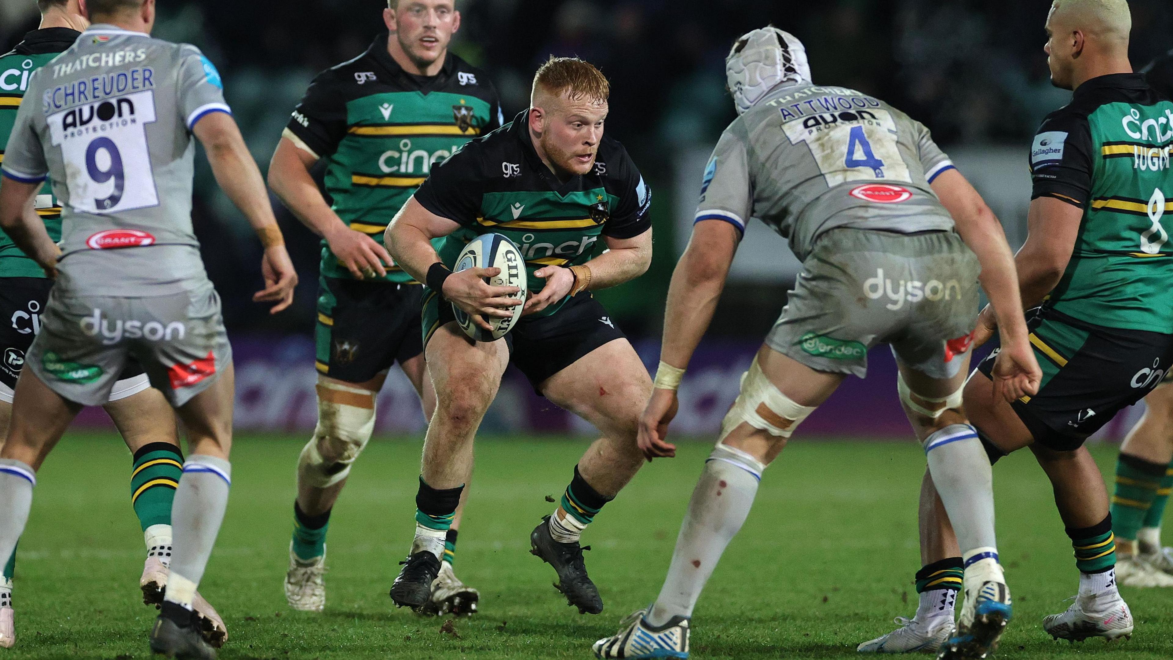 Robbie Smith signs new Northampton contract - BBC Sport