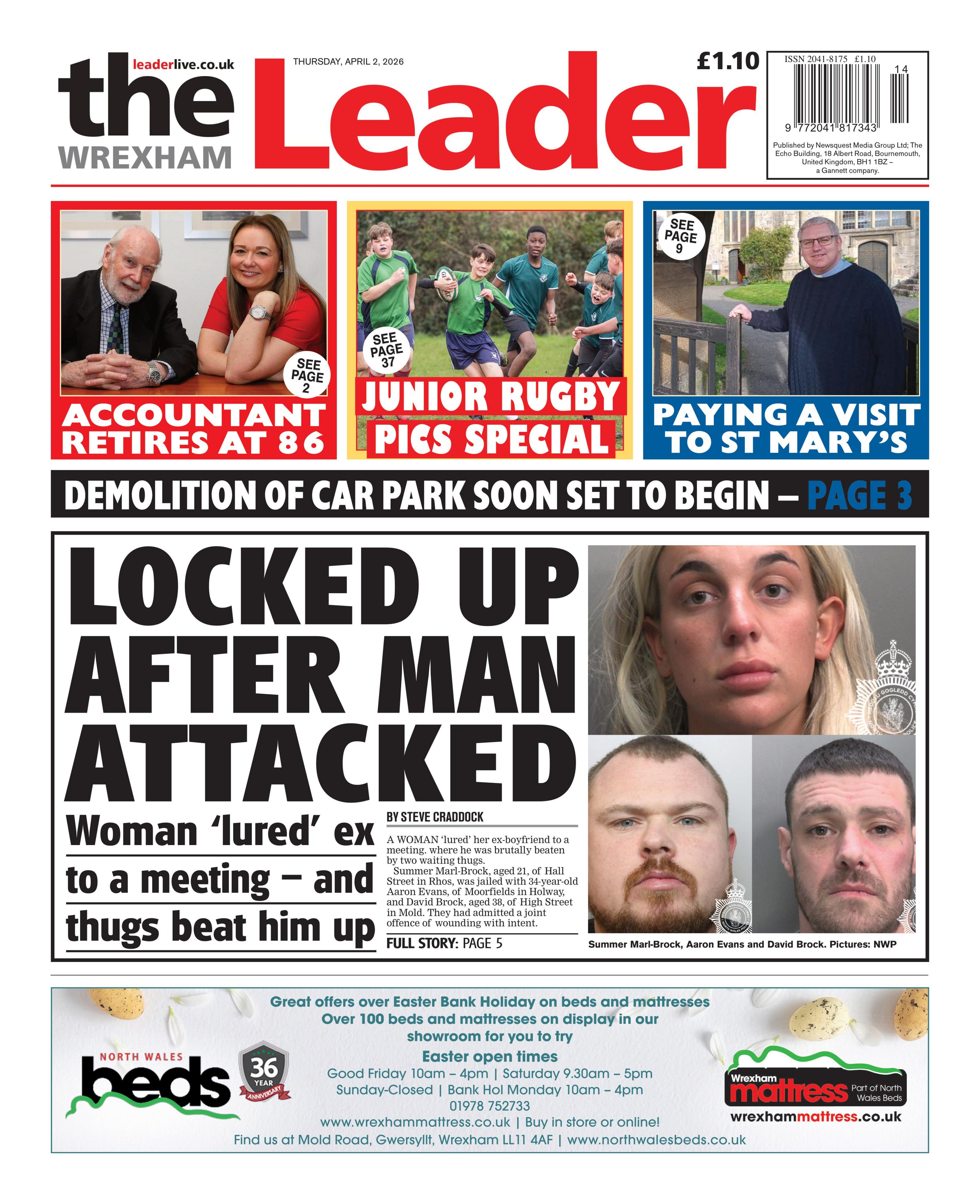 Wales papers: Woman lured ex into ambush and no jobs in Wales for new ...