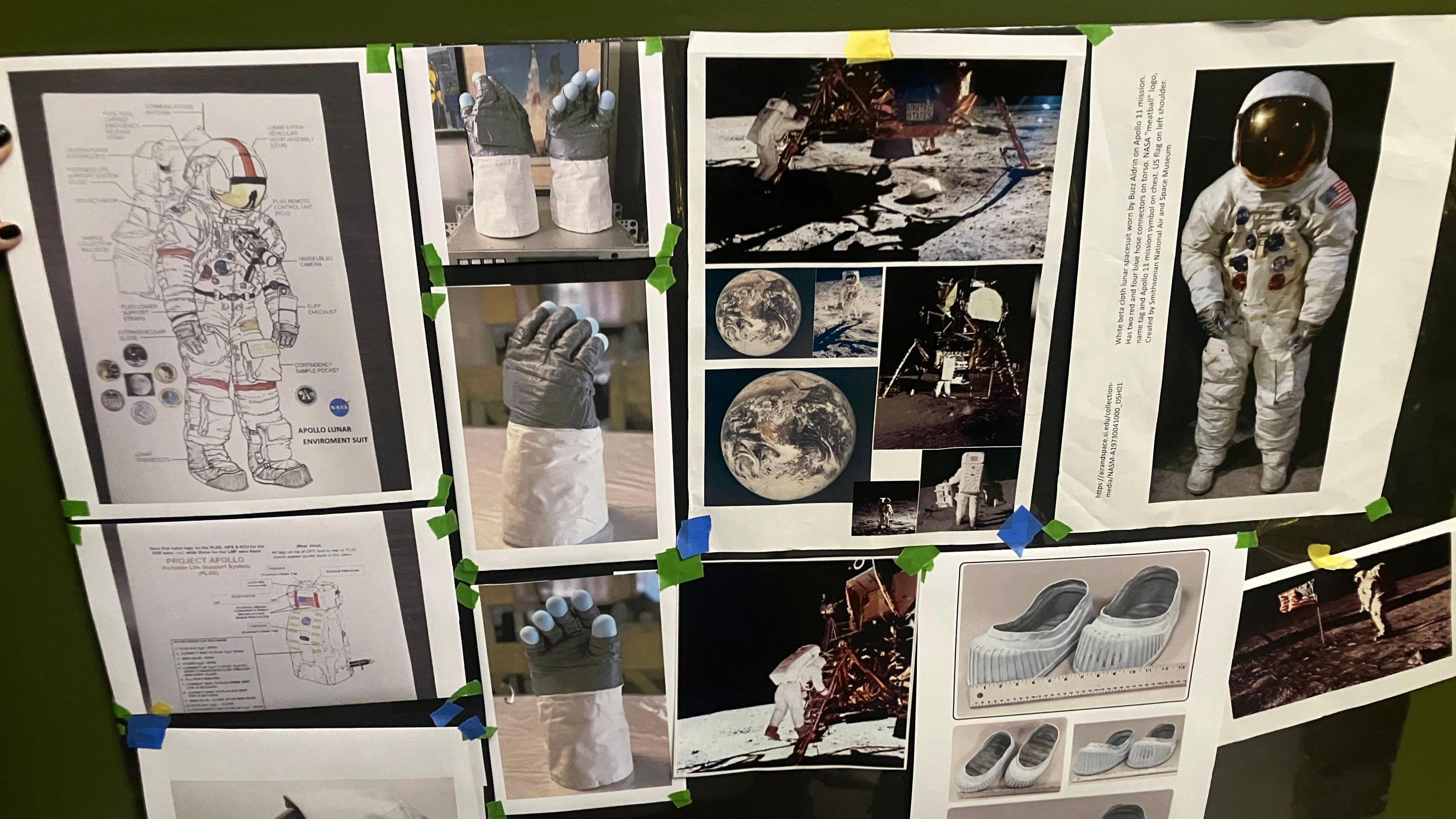 Moon landing: Woman recreates moonwalk in Belfast home - BBC News