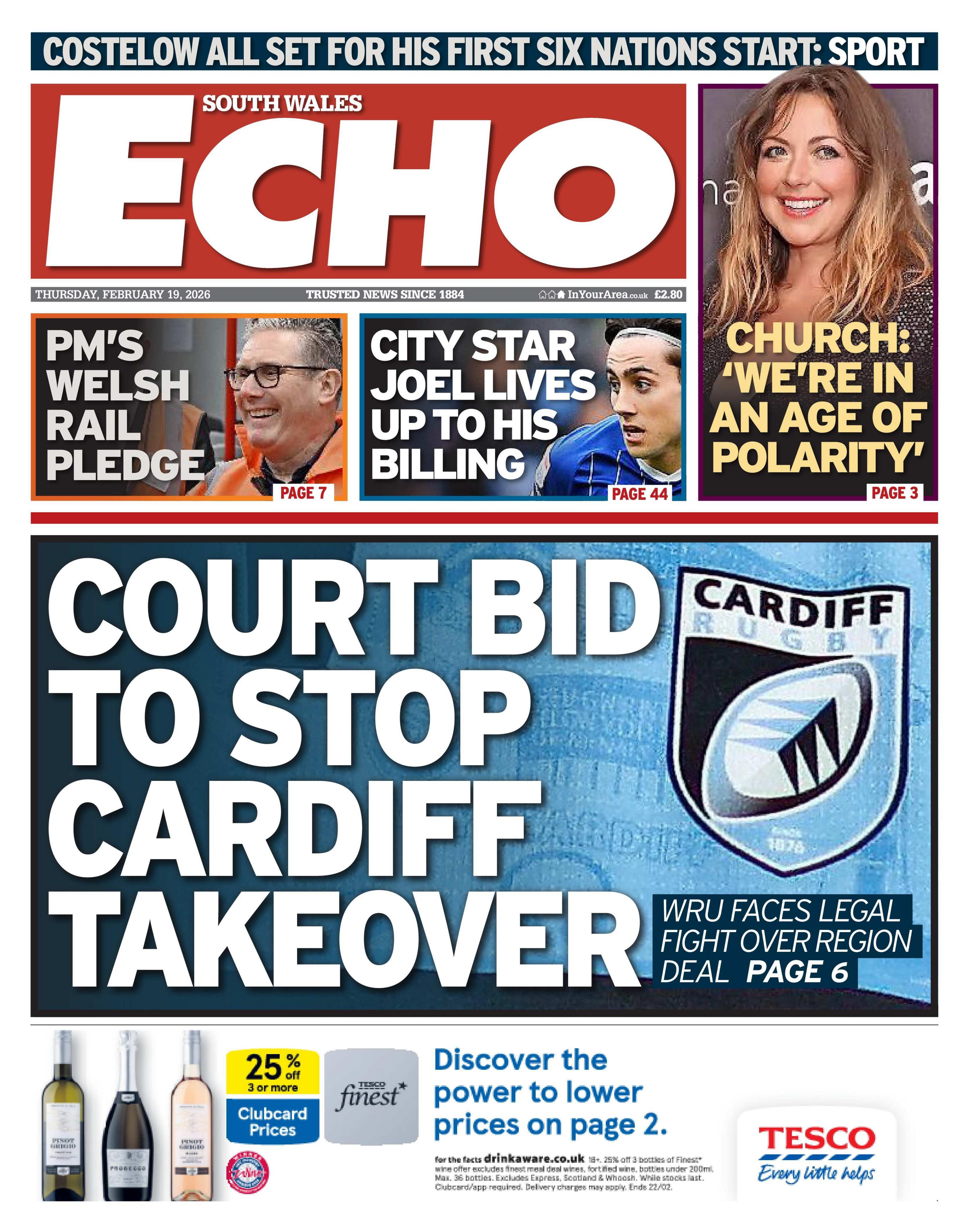 Wales' papers: High court bid attempts to stop Cardiff takeover - BBC News