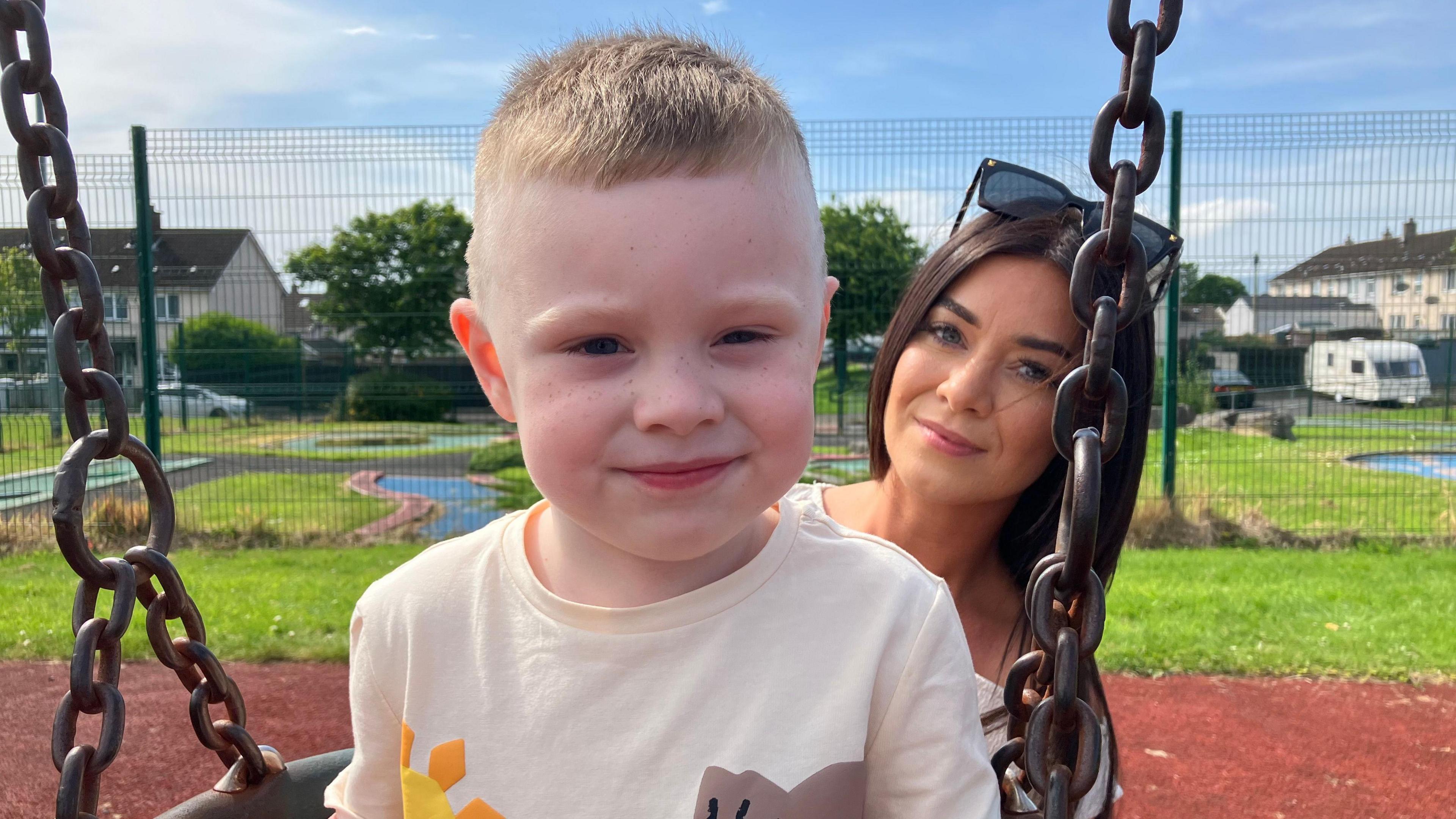 Londonderry: Steelstown Primary honours four-year-old boy who lost both ...