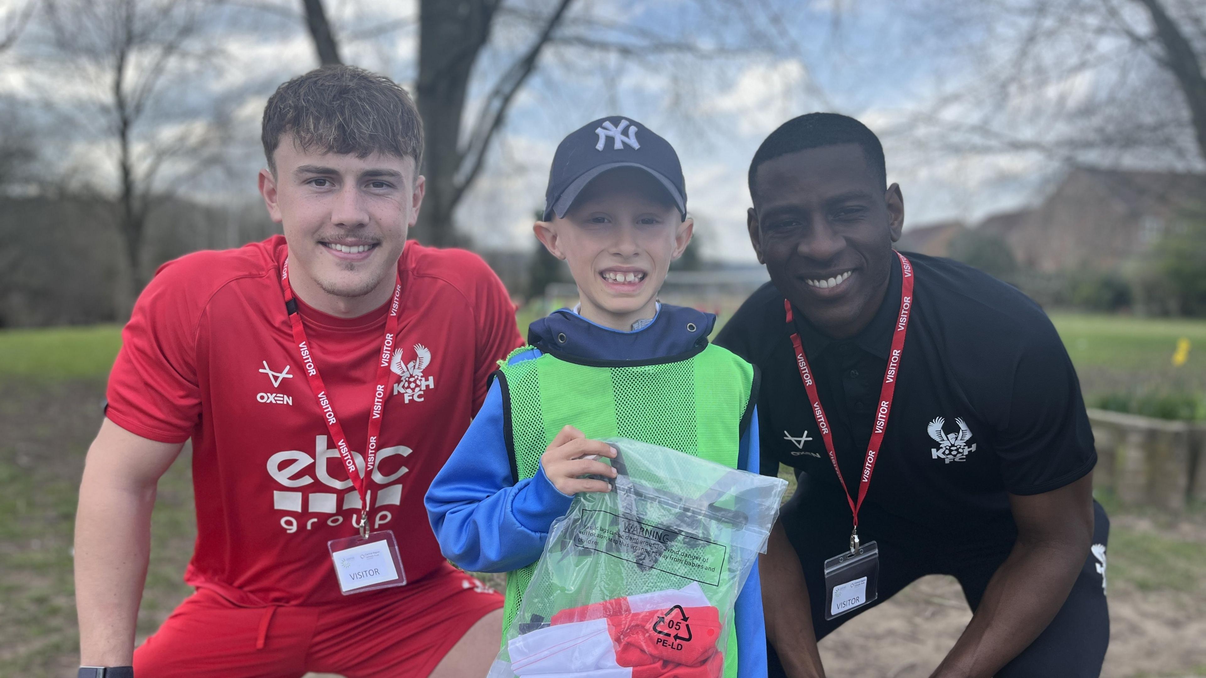 Mascot surprise for birthday boy's 60th at Hereford FC - BBC News
