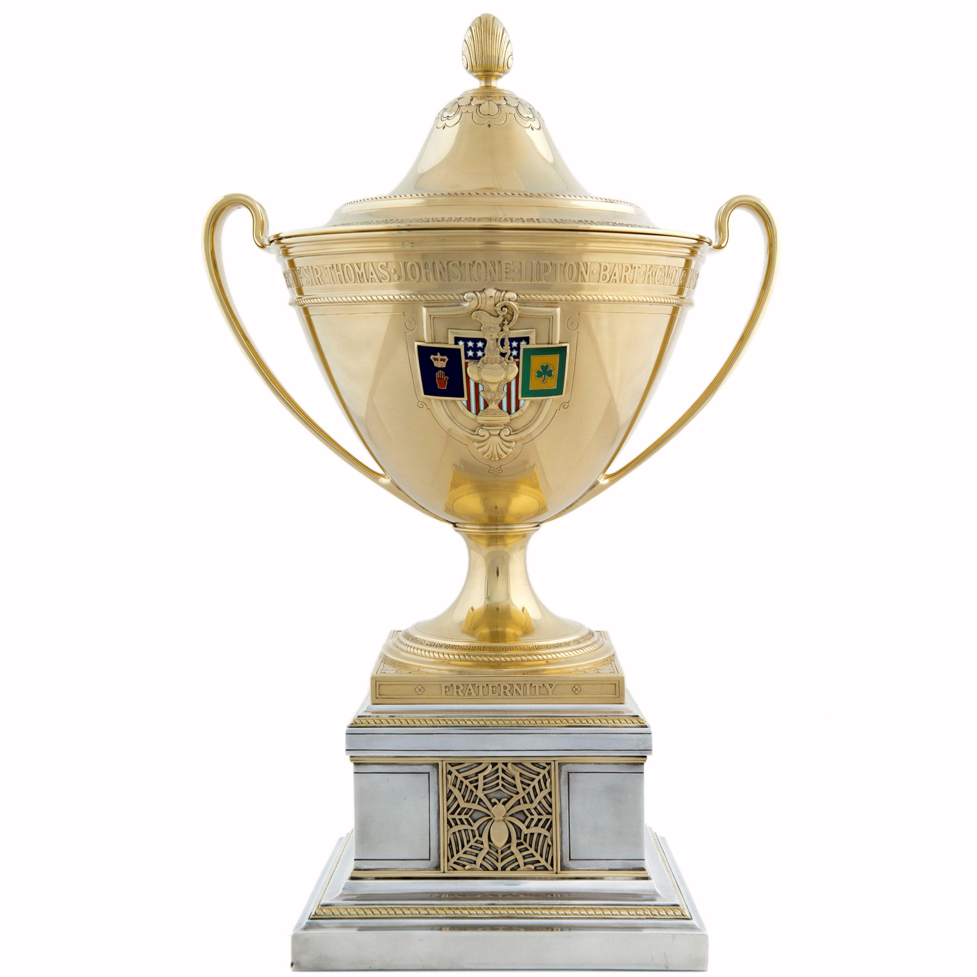 The stolen trophy that honours 'the world's most cheerful loser' - BBC News
