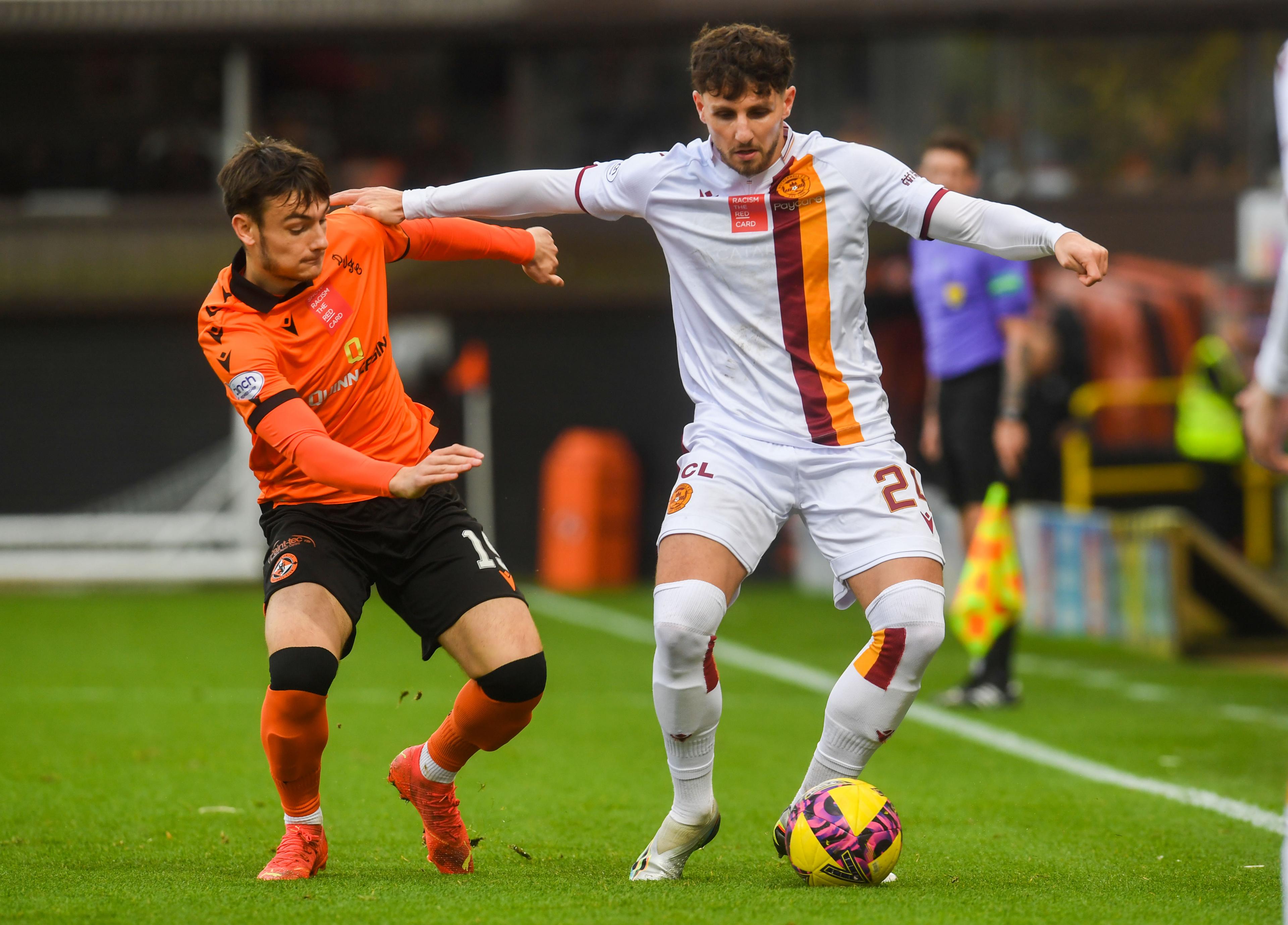 D﻿undee United 0-1 Motherwell: who impressed? - BBC Sport