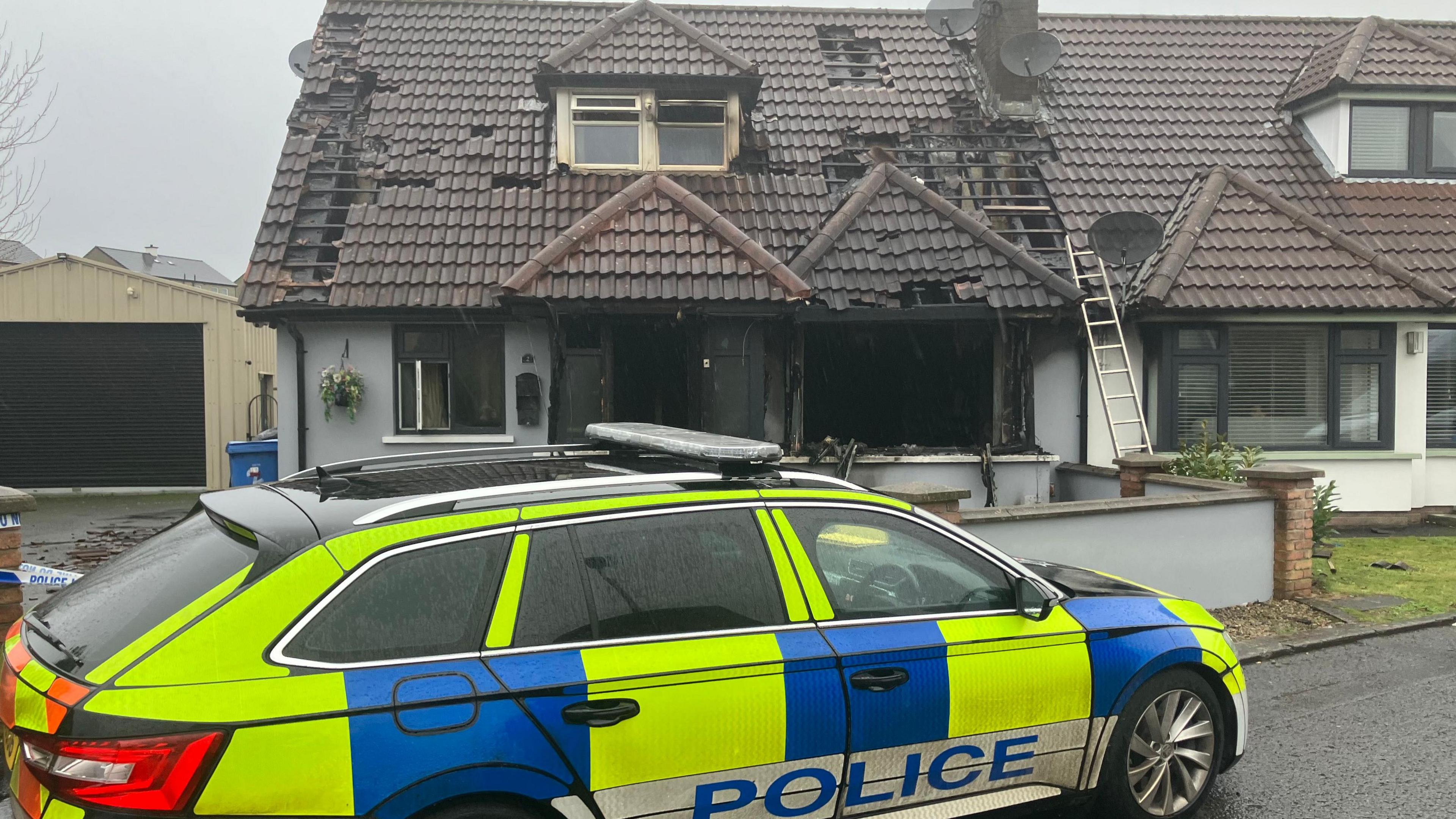 Newry: Man seriously burnt in petrol bomb attack - BBC News