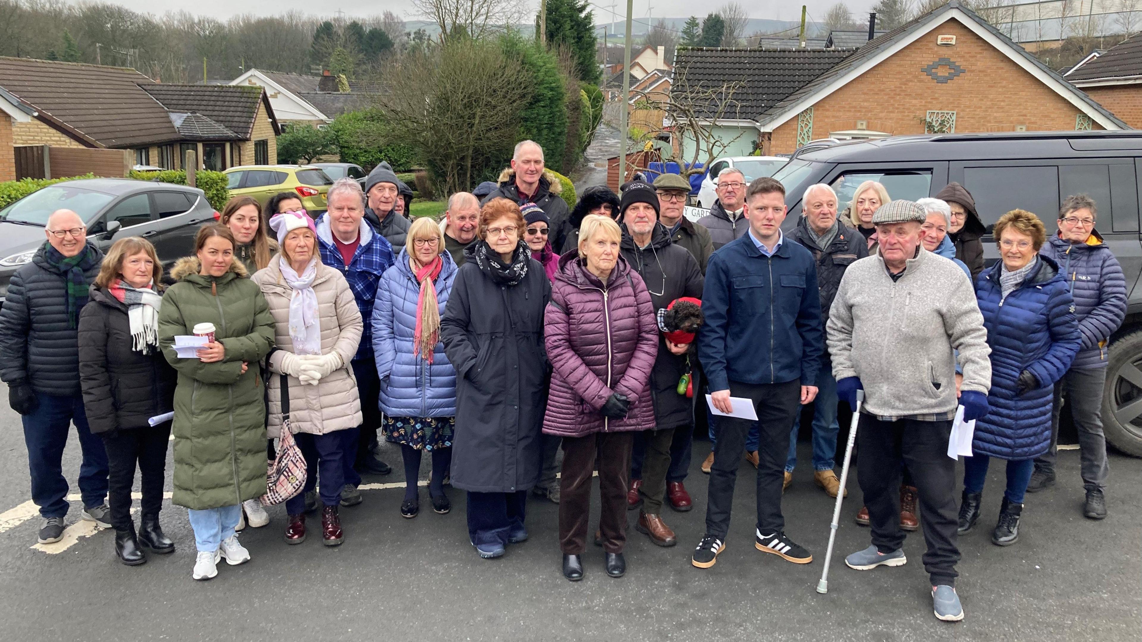 Lancashire residents vow to fight household waste site plans - BBC News