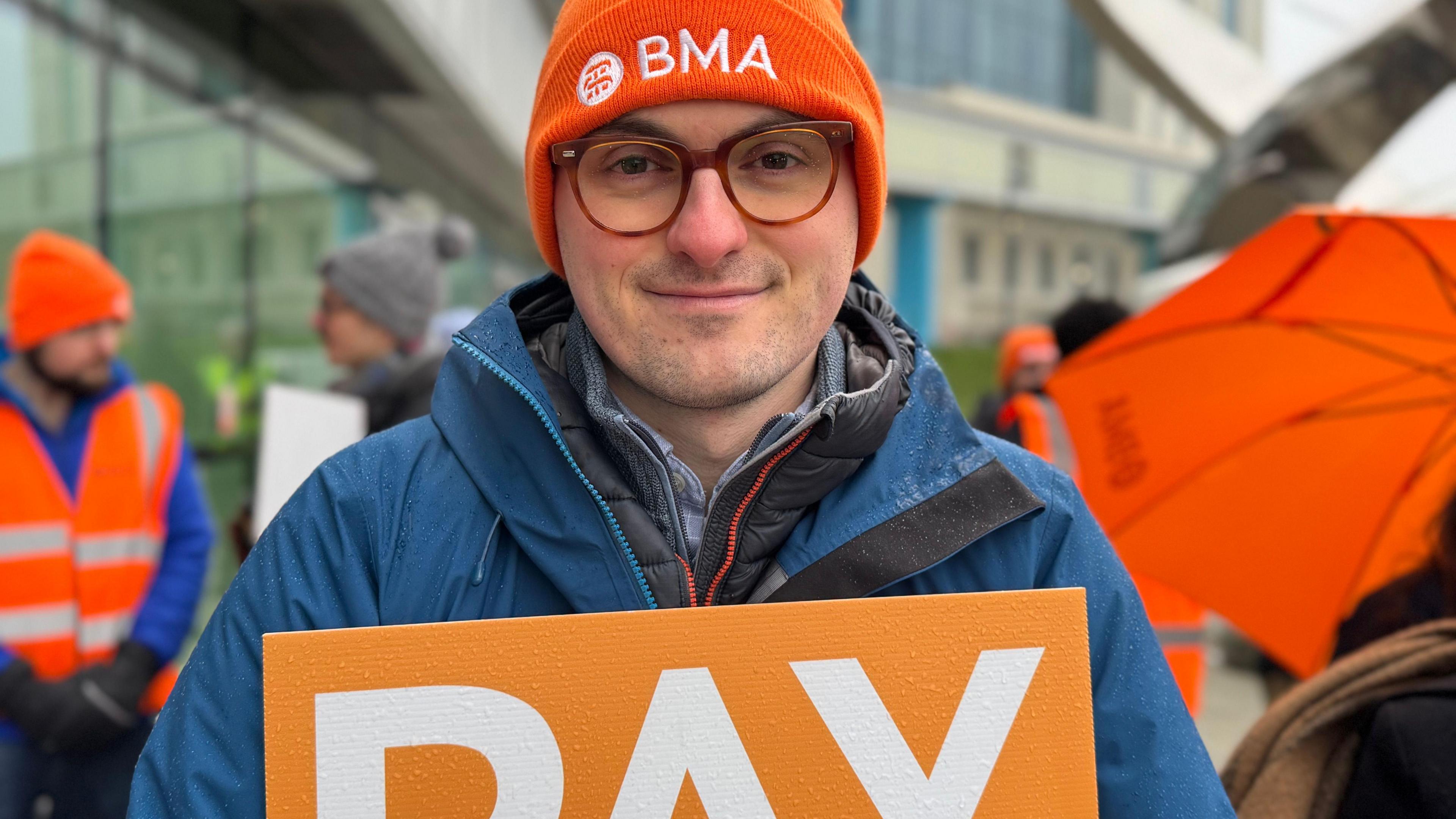 Resident doctors walk out of West Midlands hospitals - BBC News