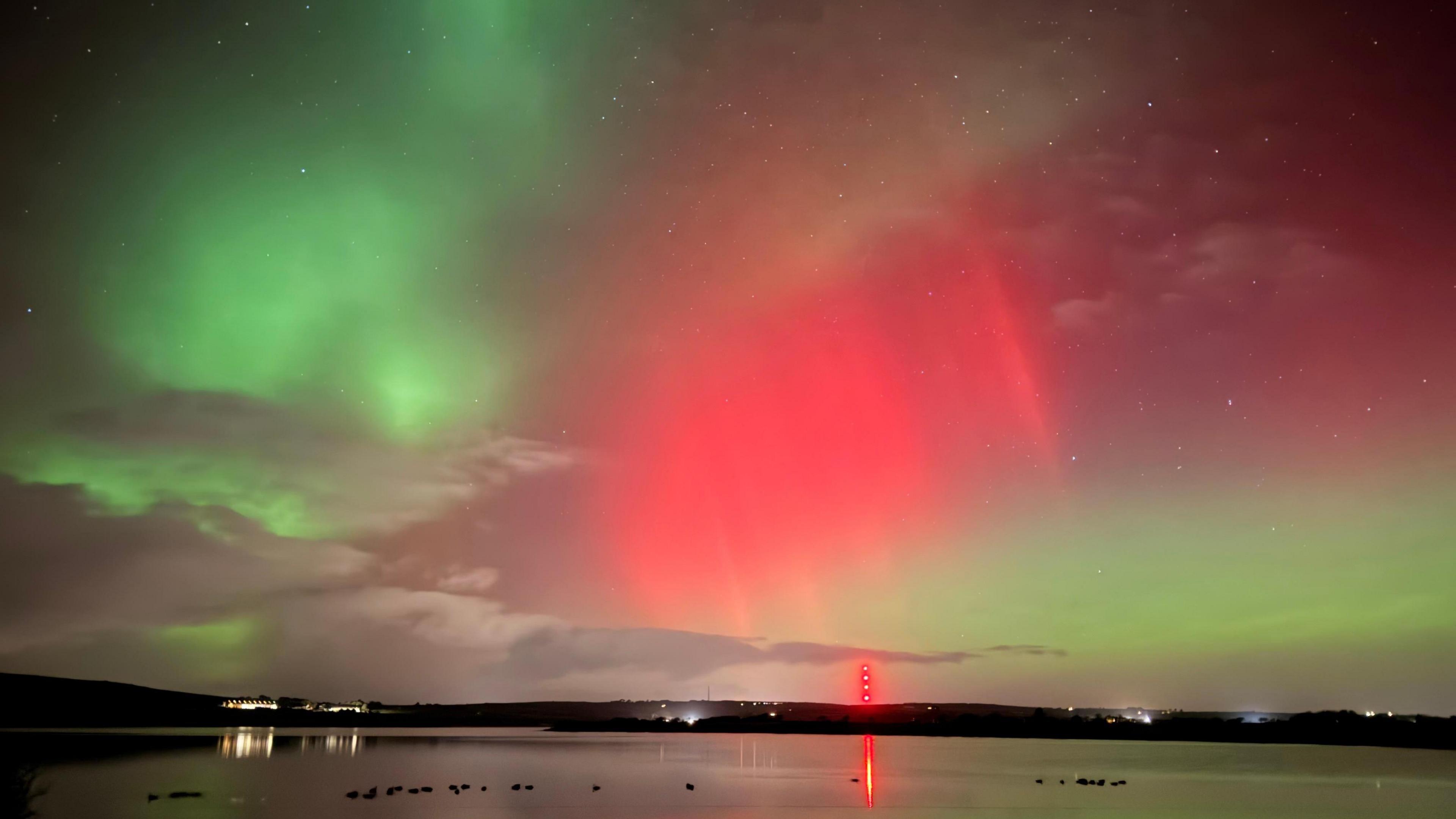 Why do the Northern Lights keep appearing so far south? - BBC News