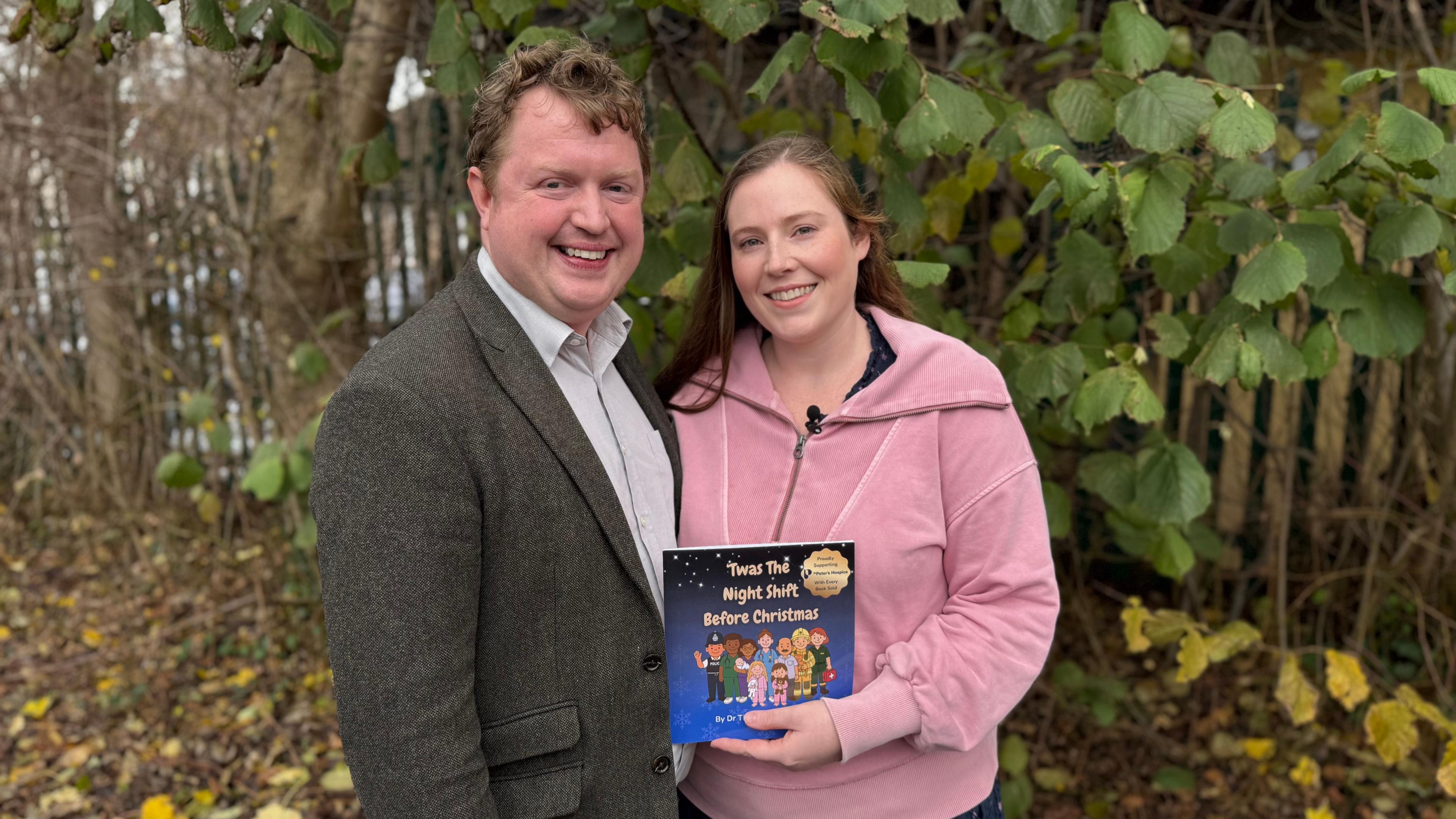 Bristol couple write children's book to honour night-shift staff - BBC News