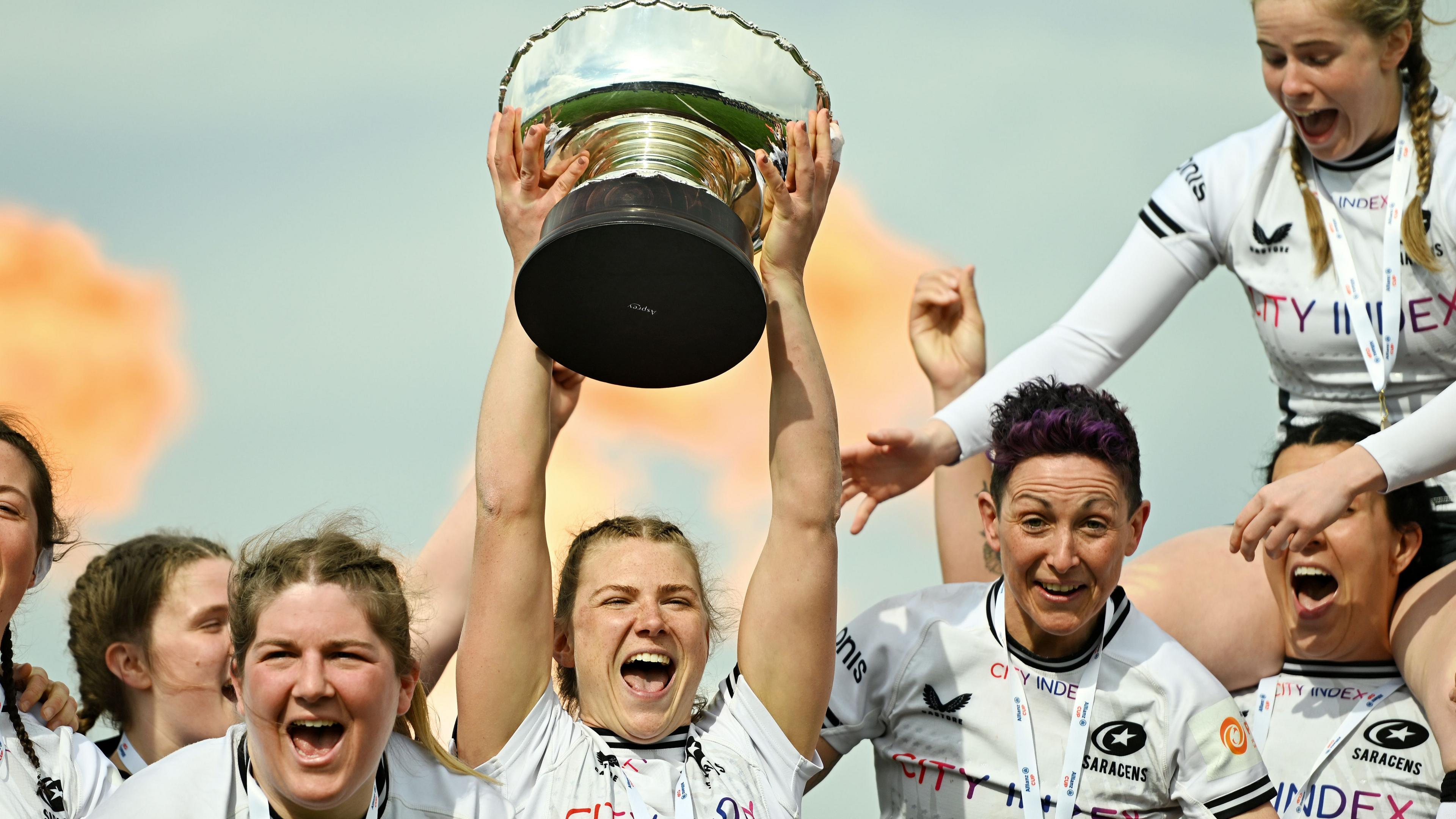 Allianz Cup final: Saracens 31-17 Bristol Bears - Sarries triumph - BBC ...