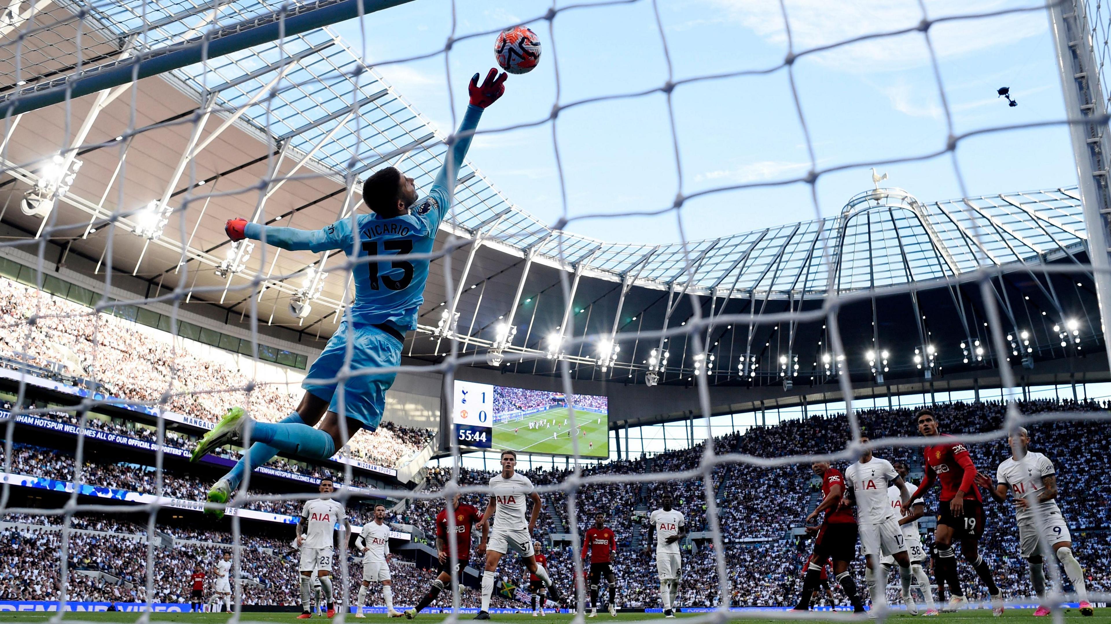 Tottenham: Four times Guglielmo Vicario proved his worth - BBC Sport