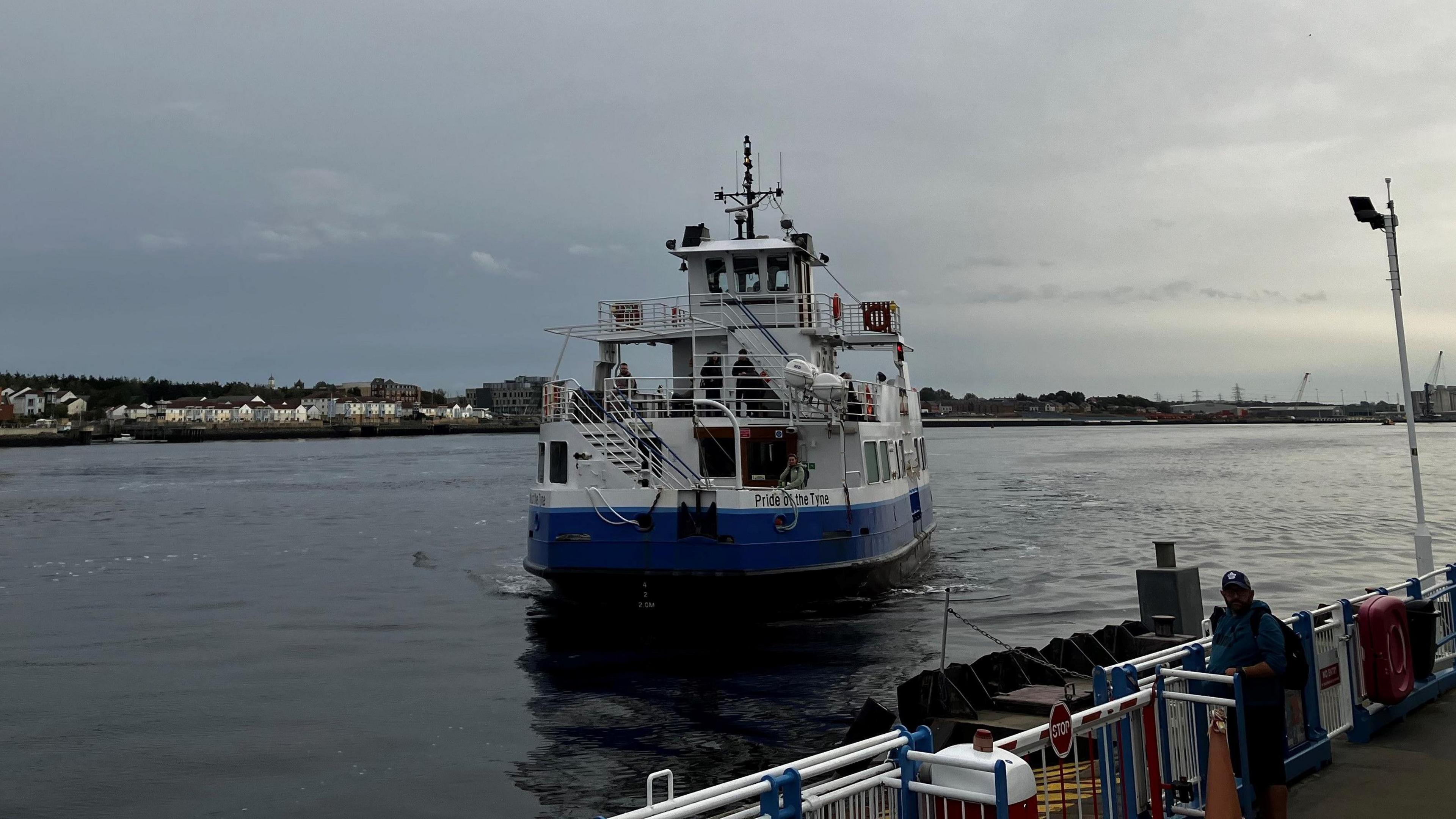 Shields Ferry suspension extended until at least mid-April - BBC News