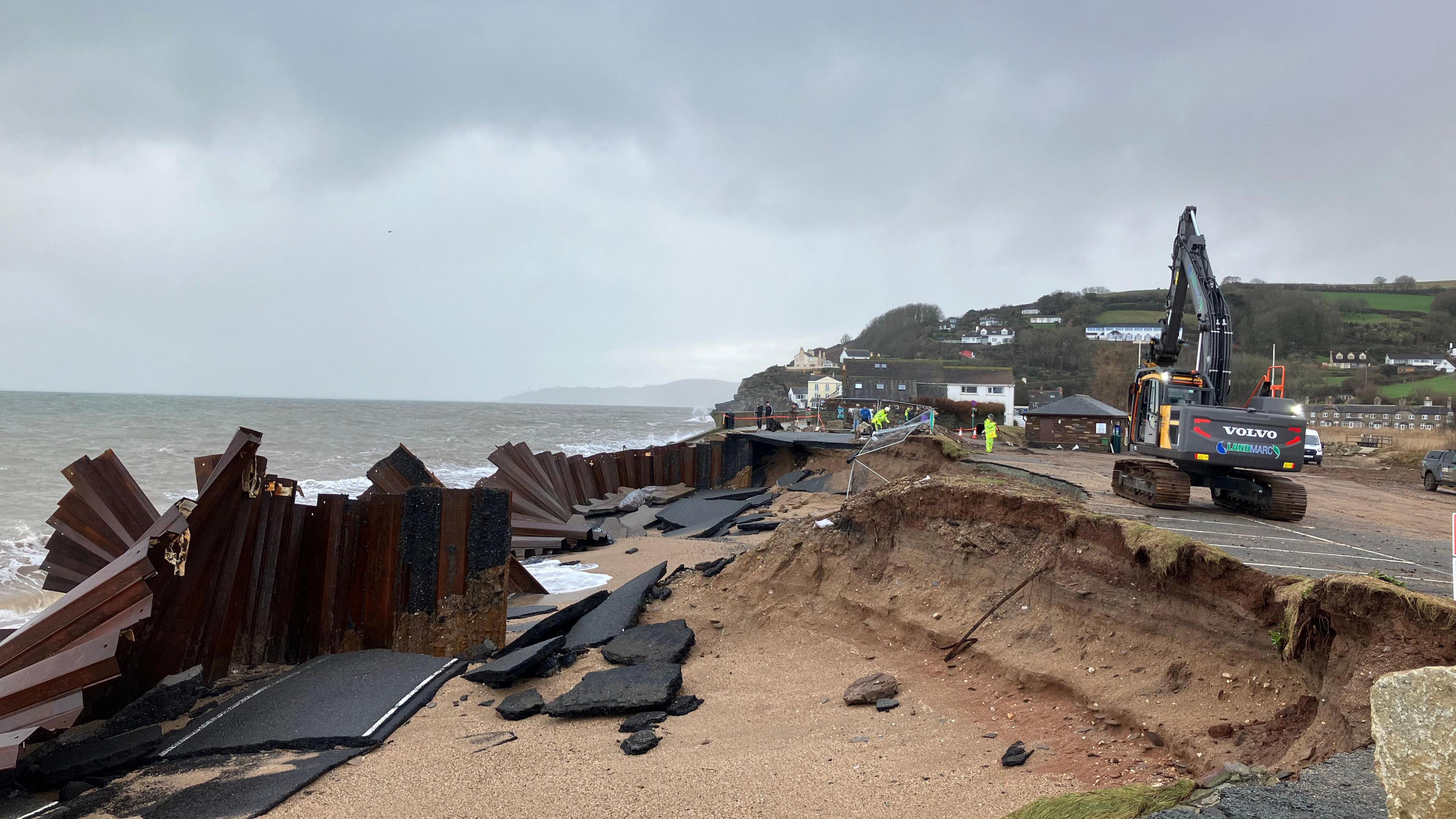 A379 near Torcross in Devon 'could stay shut for at least a year' - BBC ...