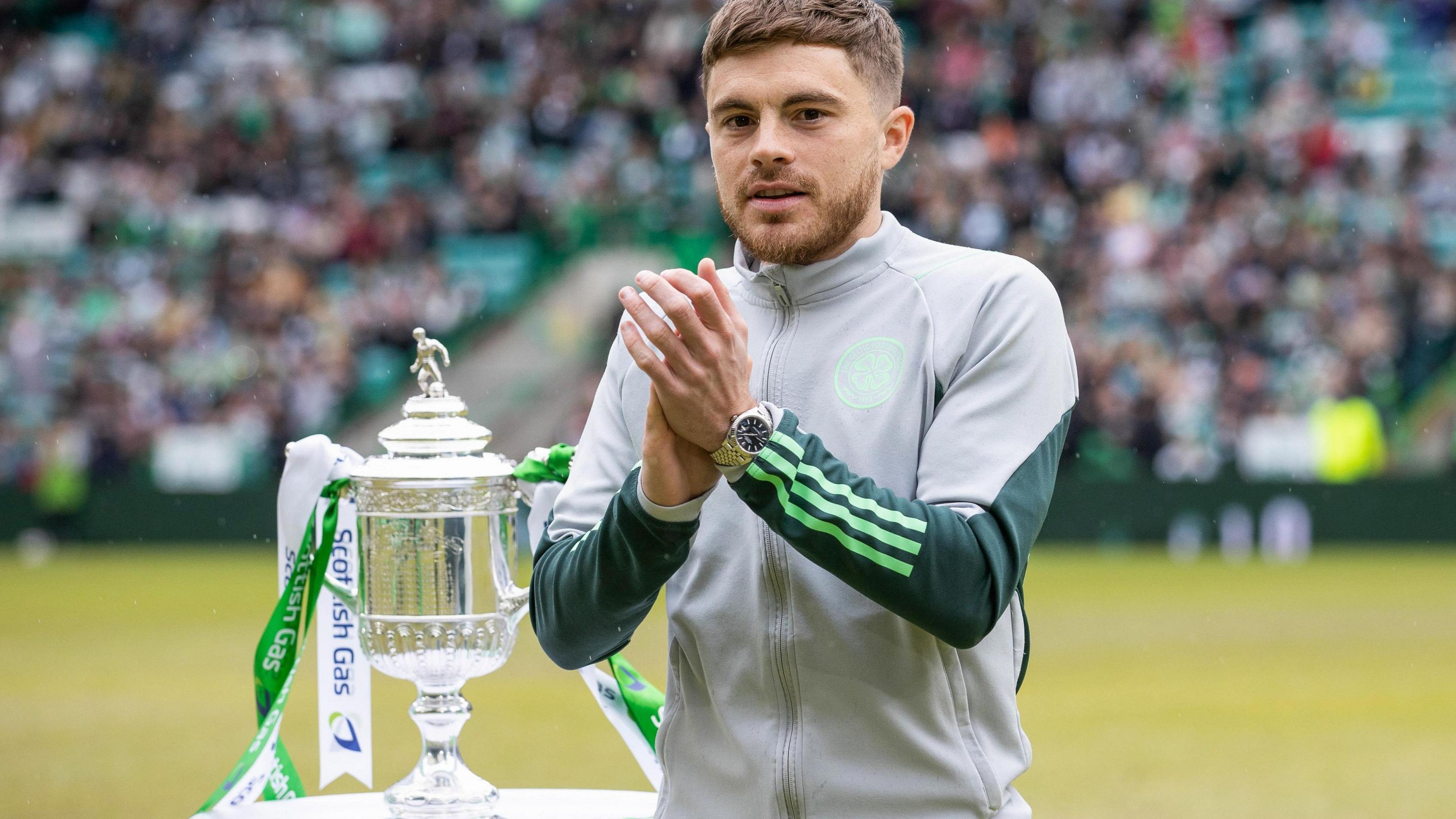 Celtic: James Forrest now second in all-time trophy list - BBC Sport