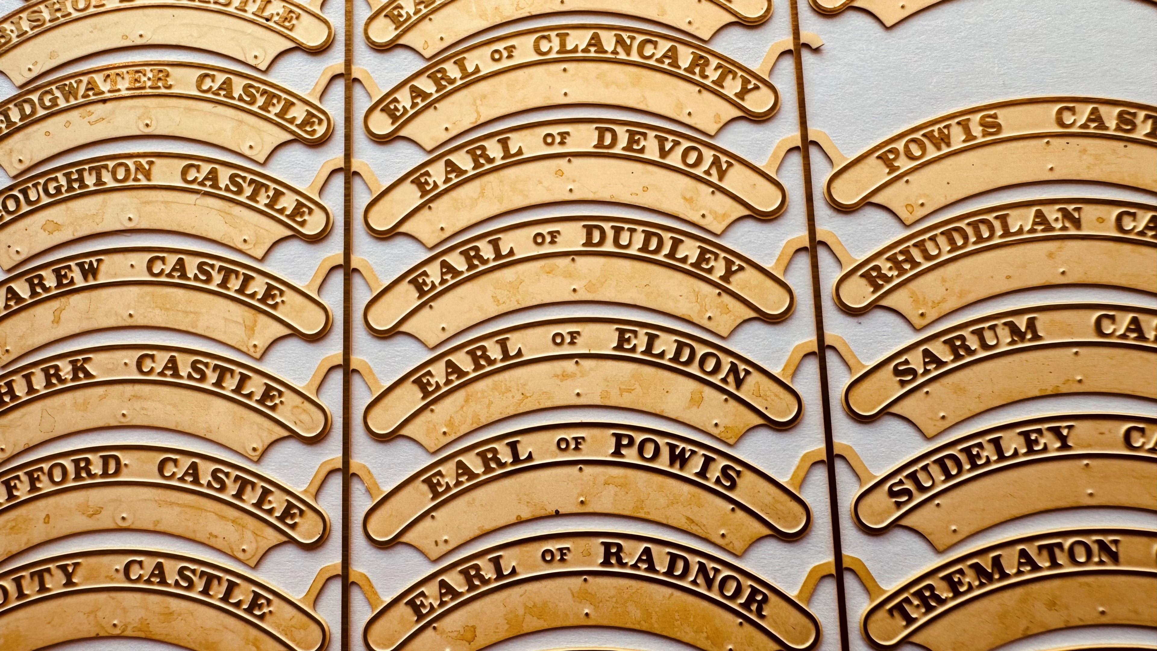 Cornwall model name plate collection saved from scrap heap - BBC News
