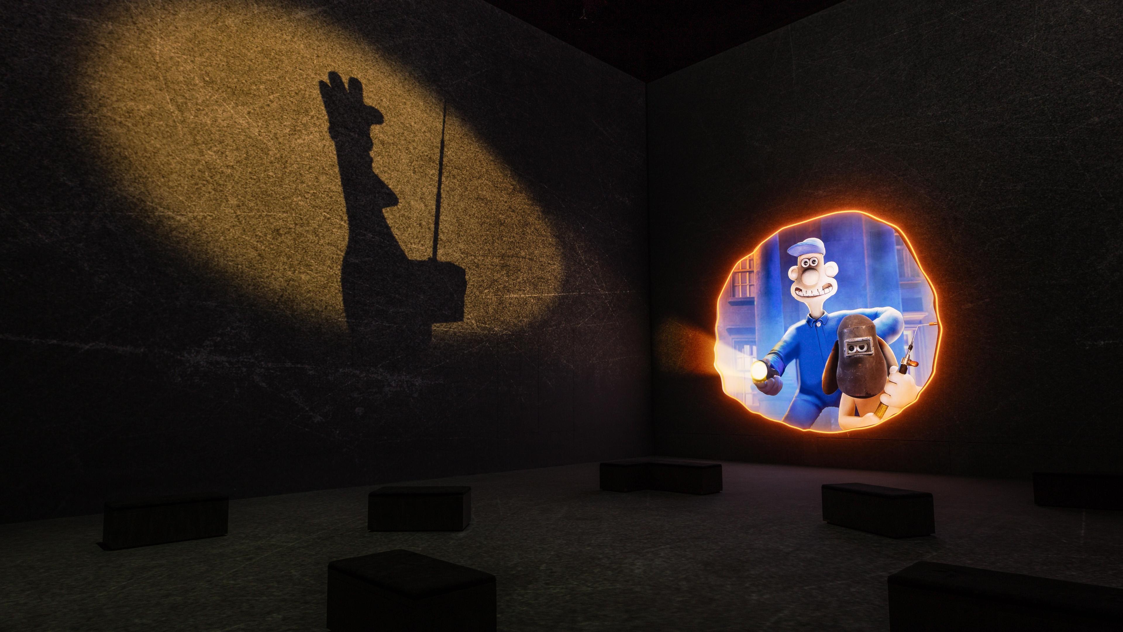 New 360-degree immersive exhibition marks Aardman milestone - BBC News