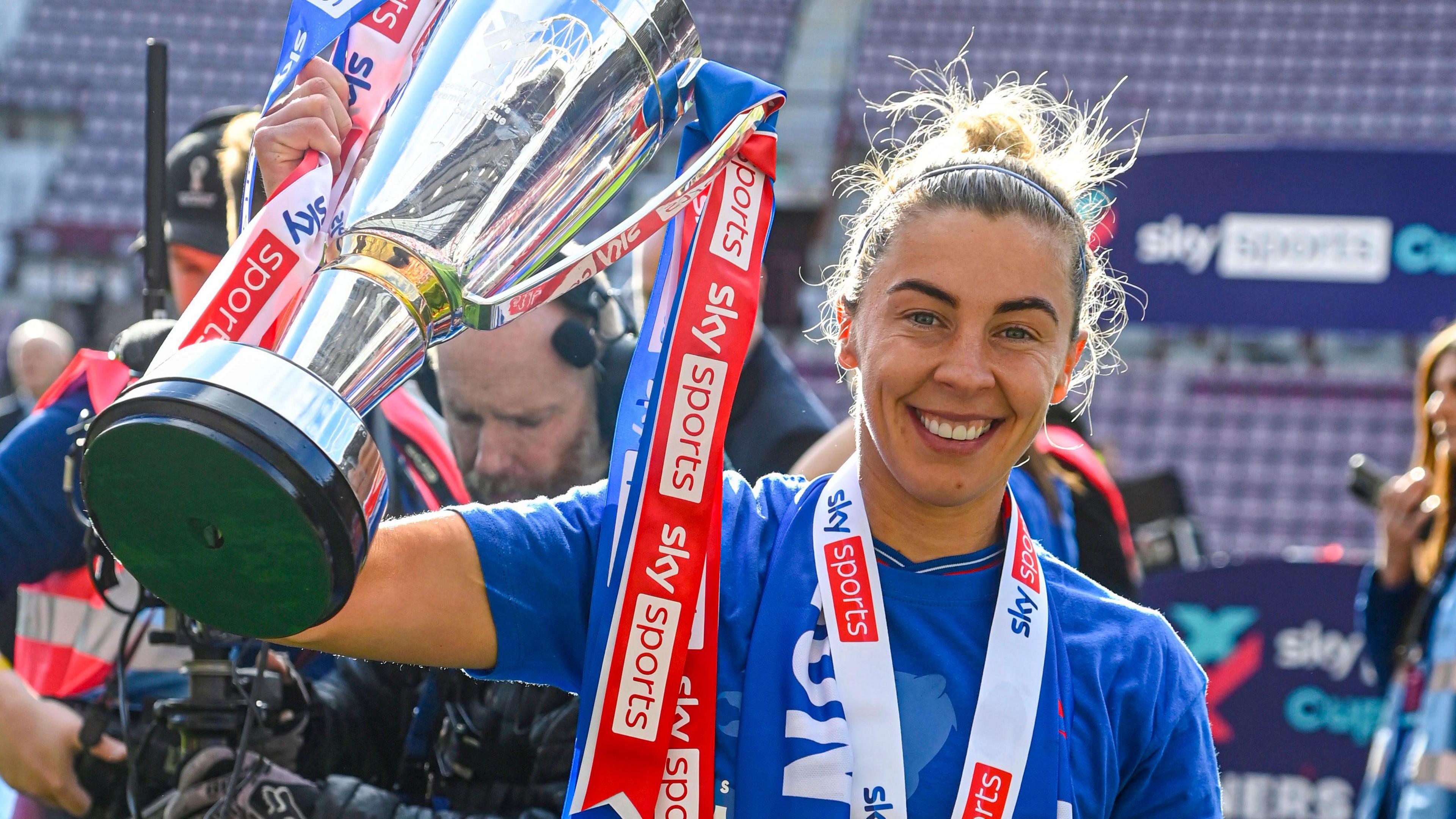 Rangers captain Nicola Docherty on 'special' SWPL Cup win - BBC Sport