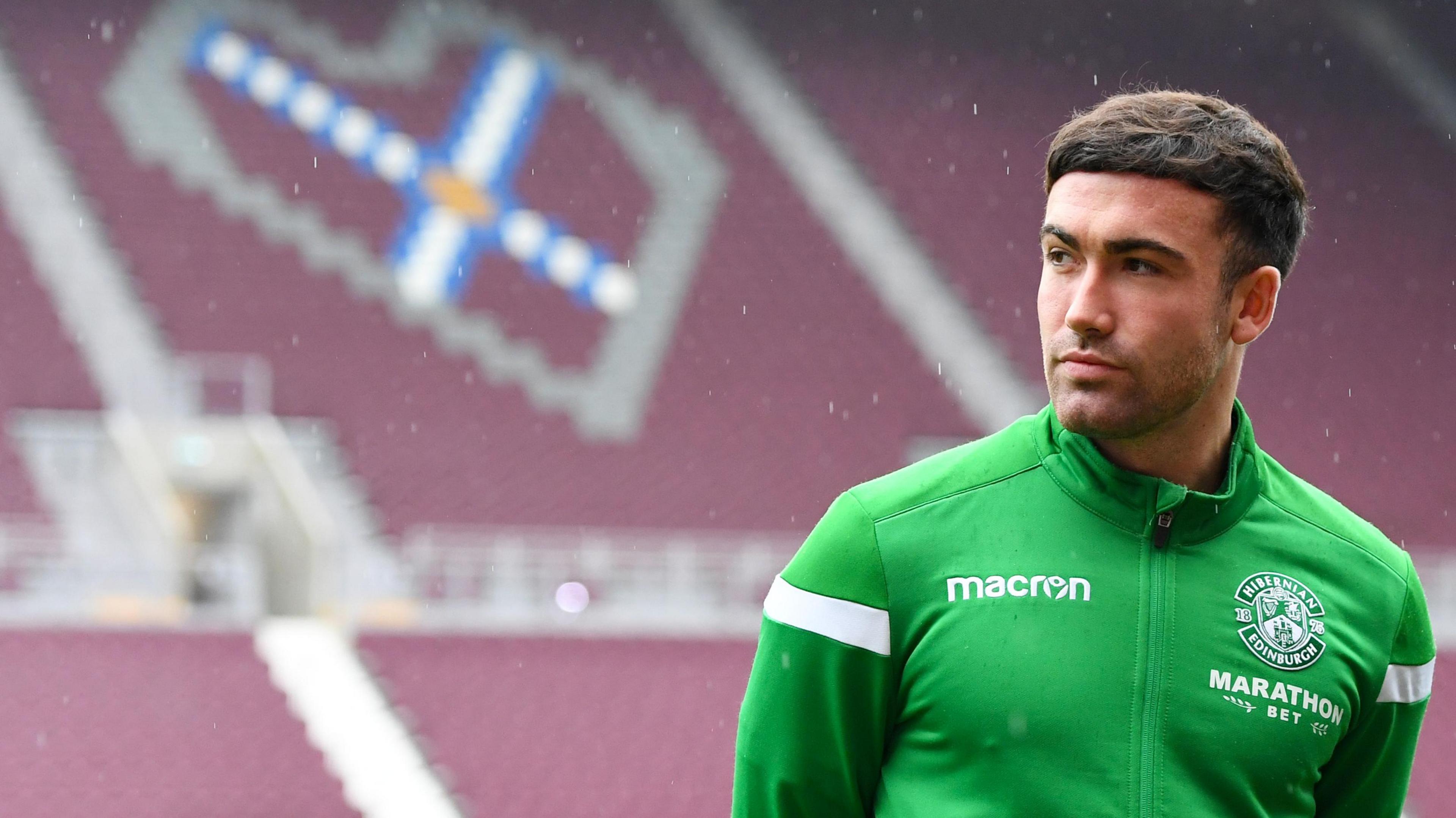 H﻿ome fans give Hearts 'a chance' in Euro opener - Stevie Mallan - BBC ...