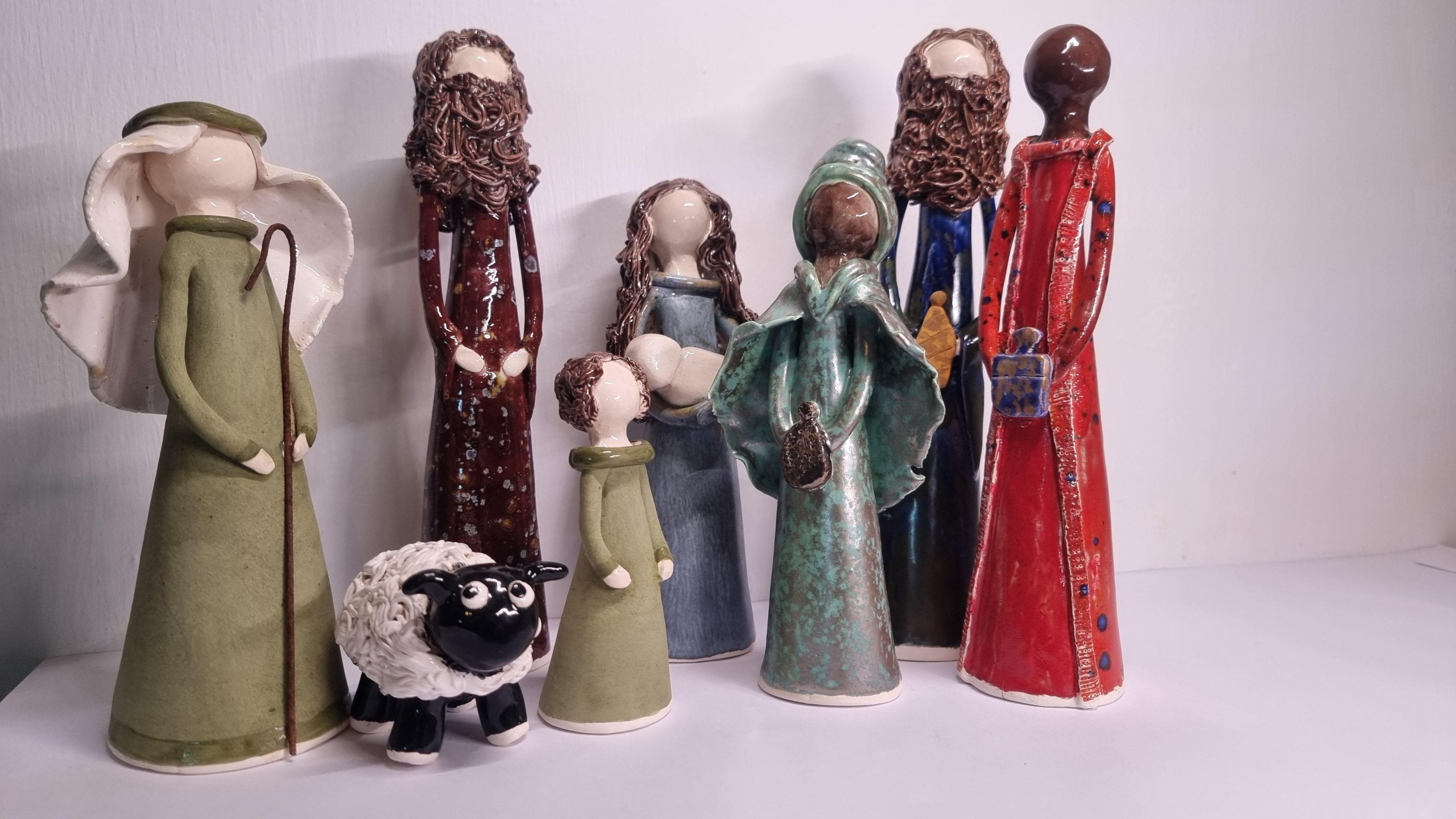 Nativity exhibition brings together sets from around the world - BBC News