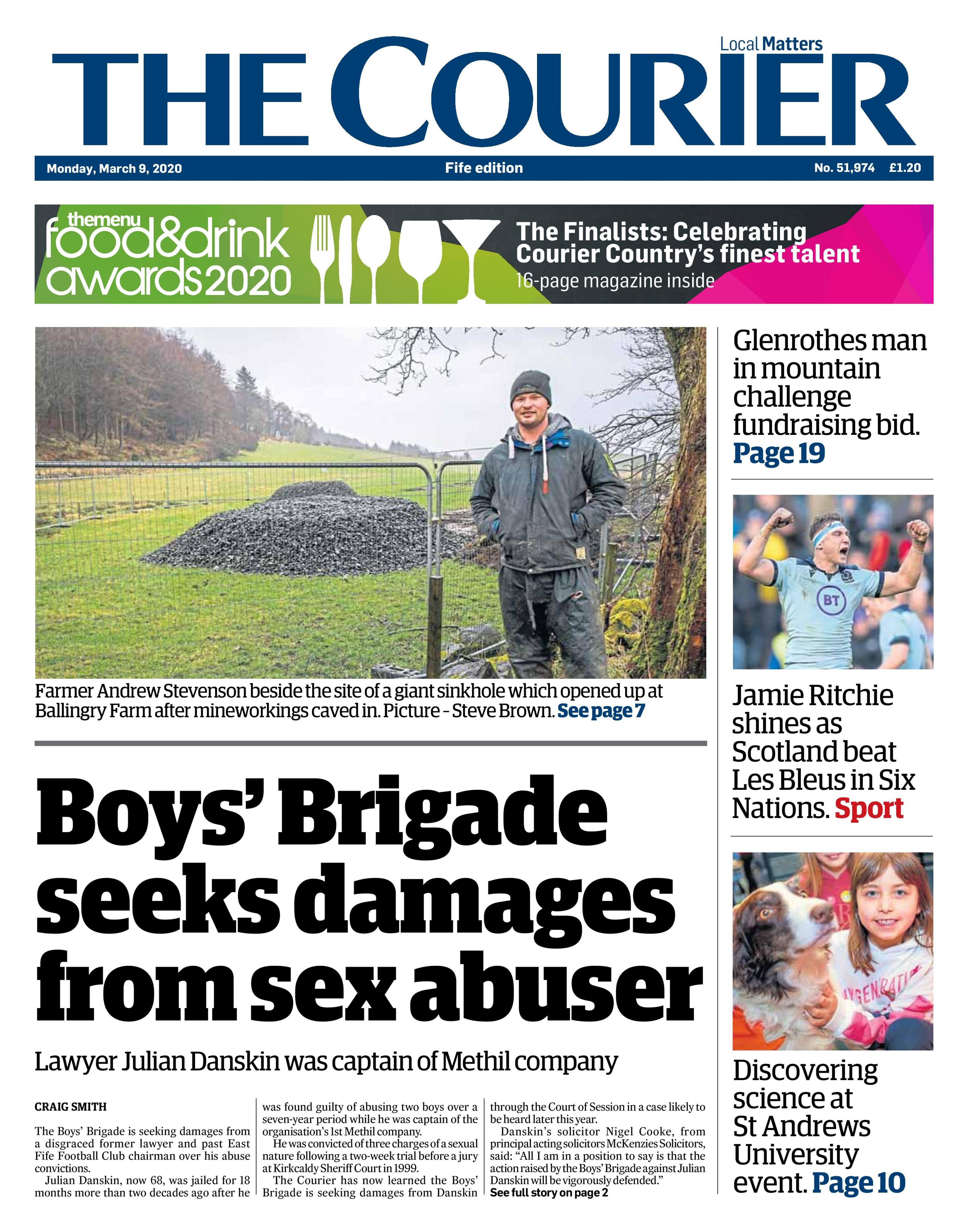 Scotland's papers: Panic buying and Alex Salmond trial begins - BBC News