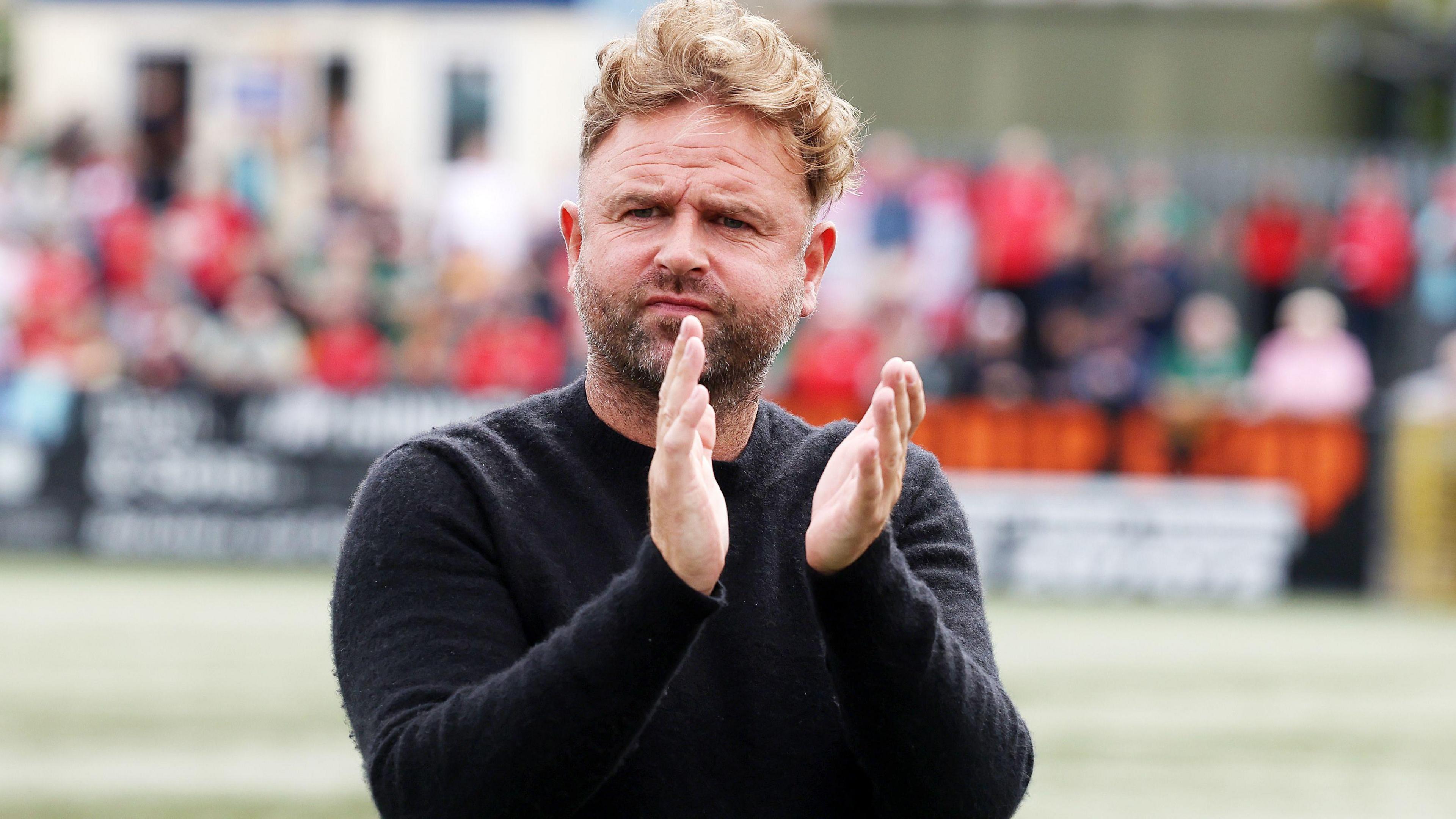 NIFL Premiership: Bangor manager Feeney unhappy with Ferguson's red ...