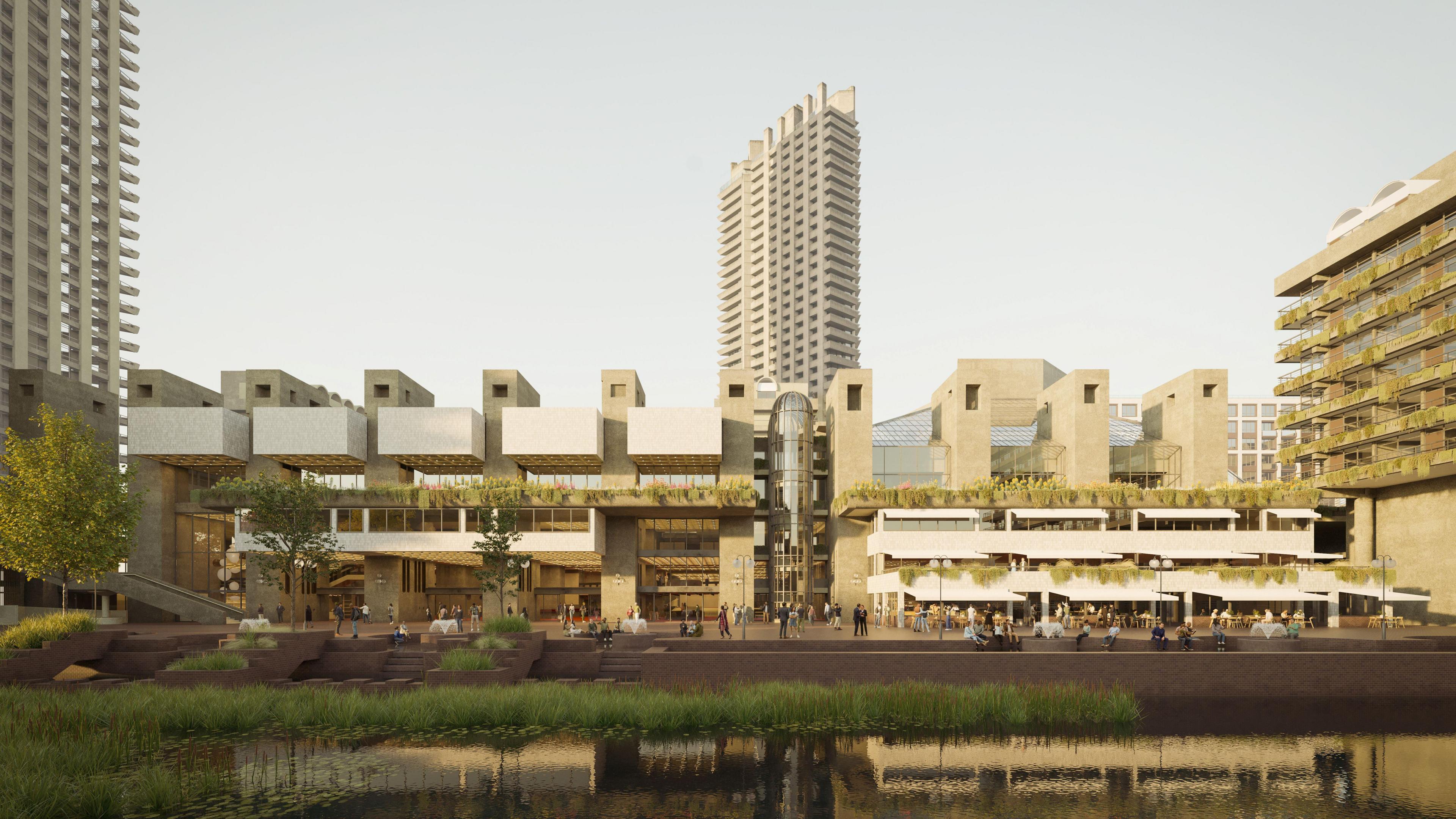 Barbican's £231m revamp plans given the go-ahead - BBC News