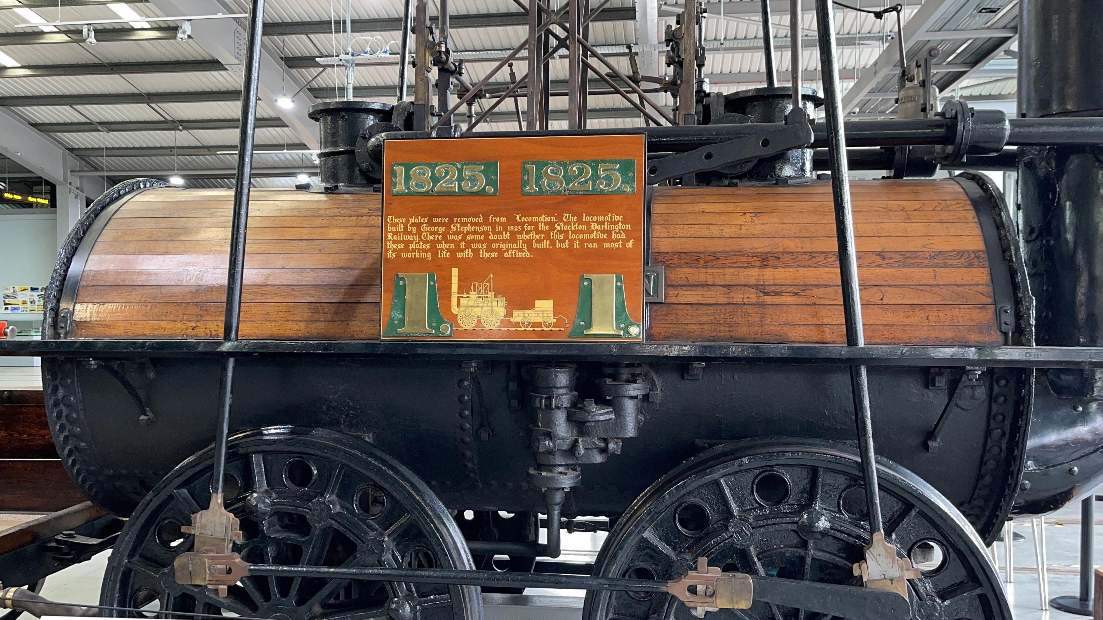 Robert Stephenson's Locomotion No 1 nameplates to go on sale - BBC News