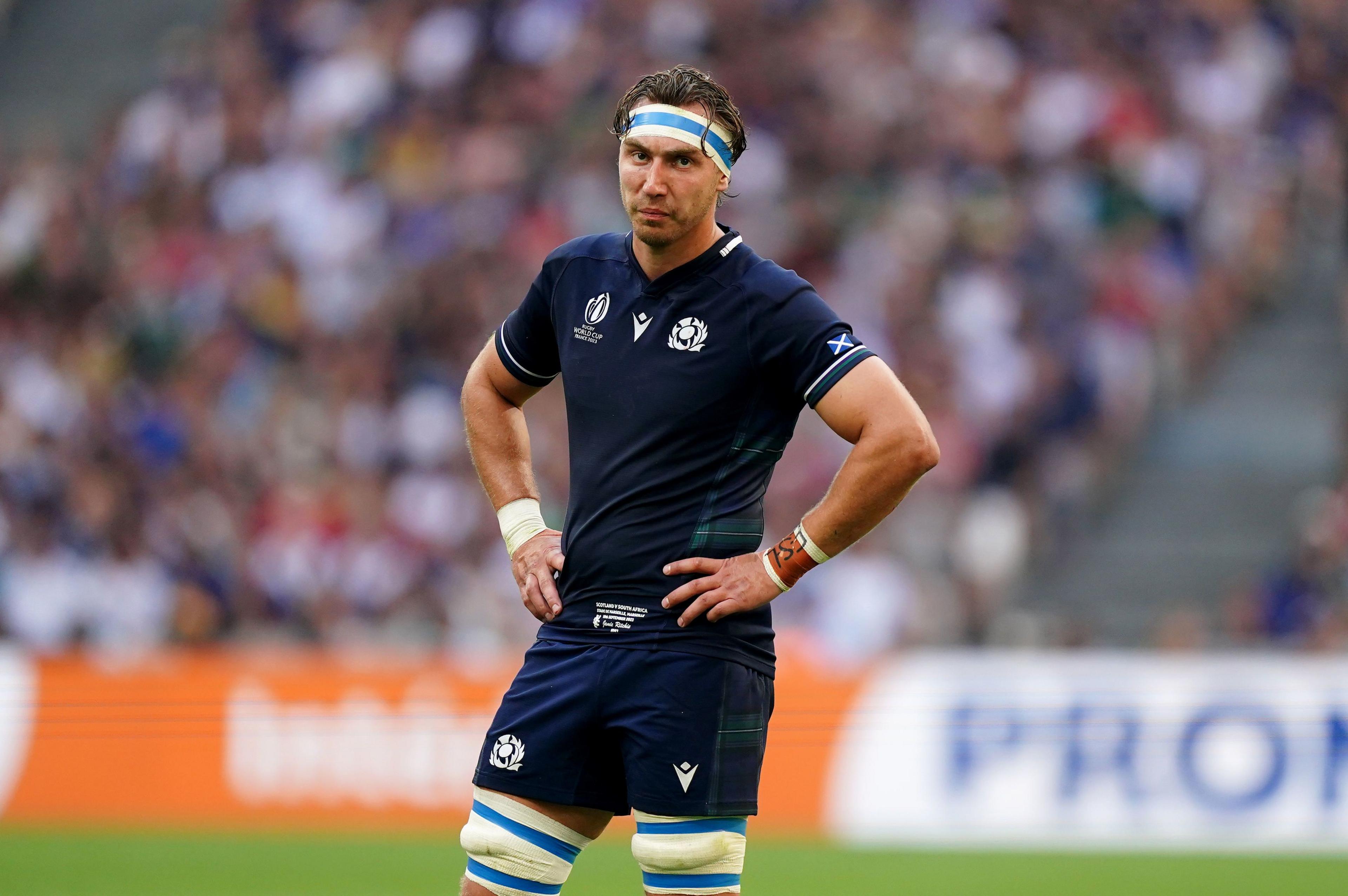 Scotland captain Jamie Ritchie should be fit to face Ireland - BBC Sport