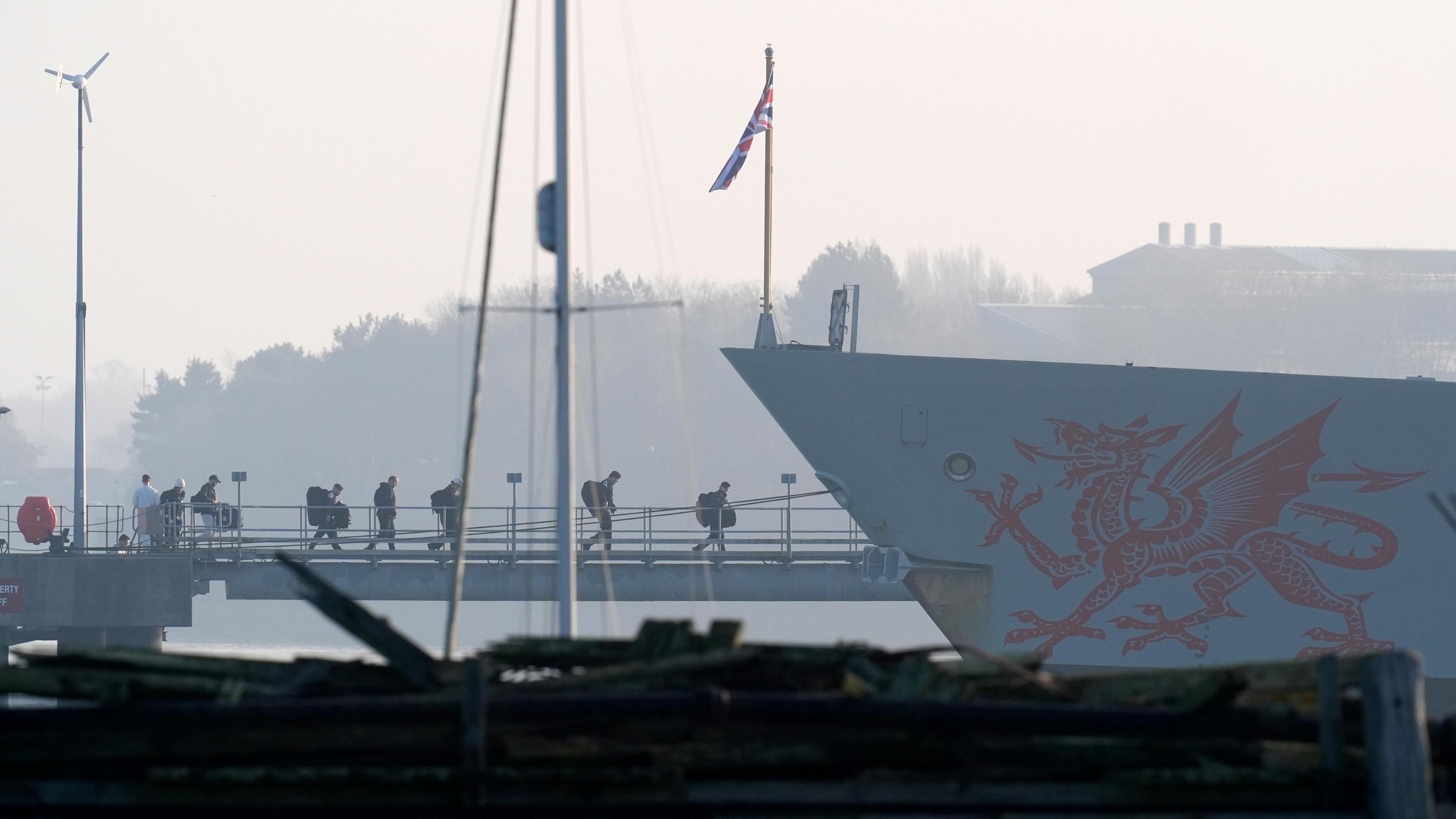 HMS Dragon: British warship not expected to sail to Cyprus until next ...
