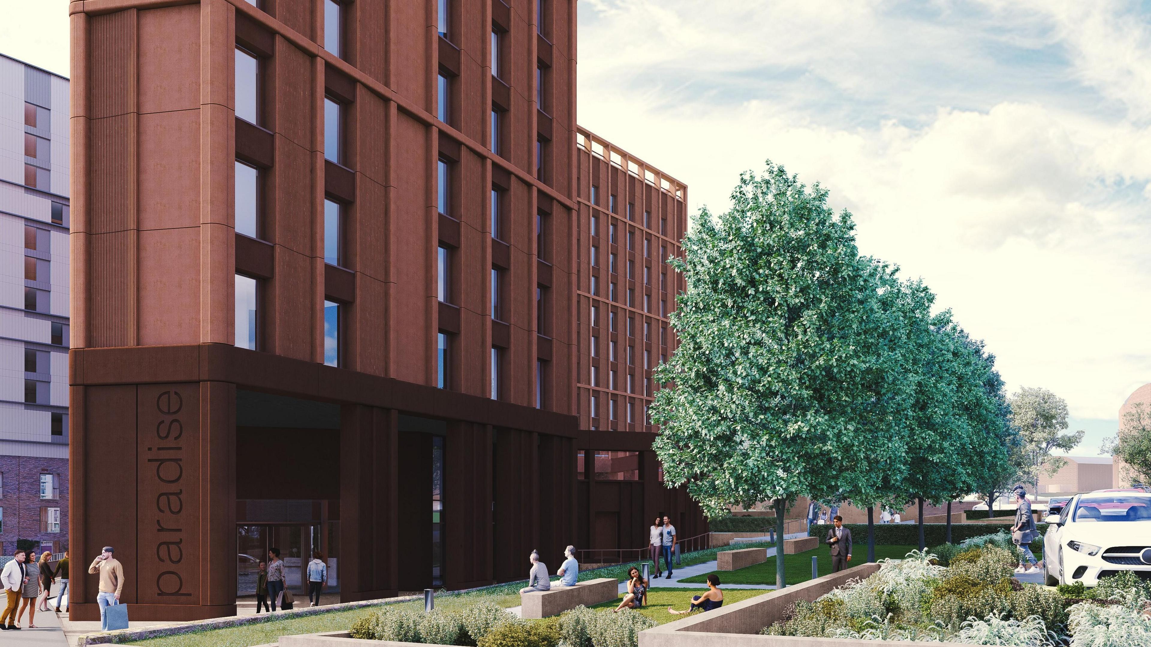 Plans approved to build flats by ancient Coventry city wall - BBC News