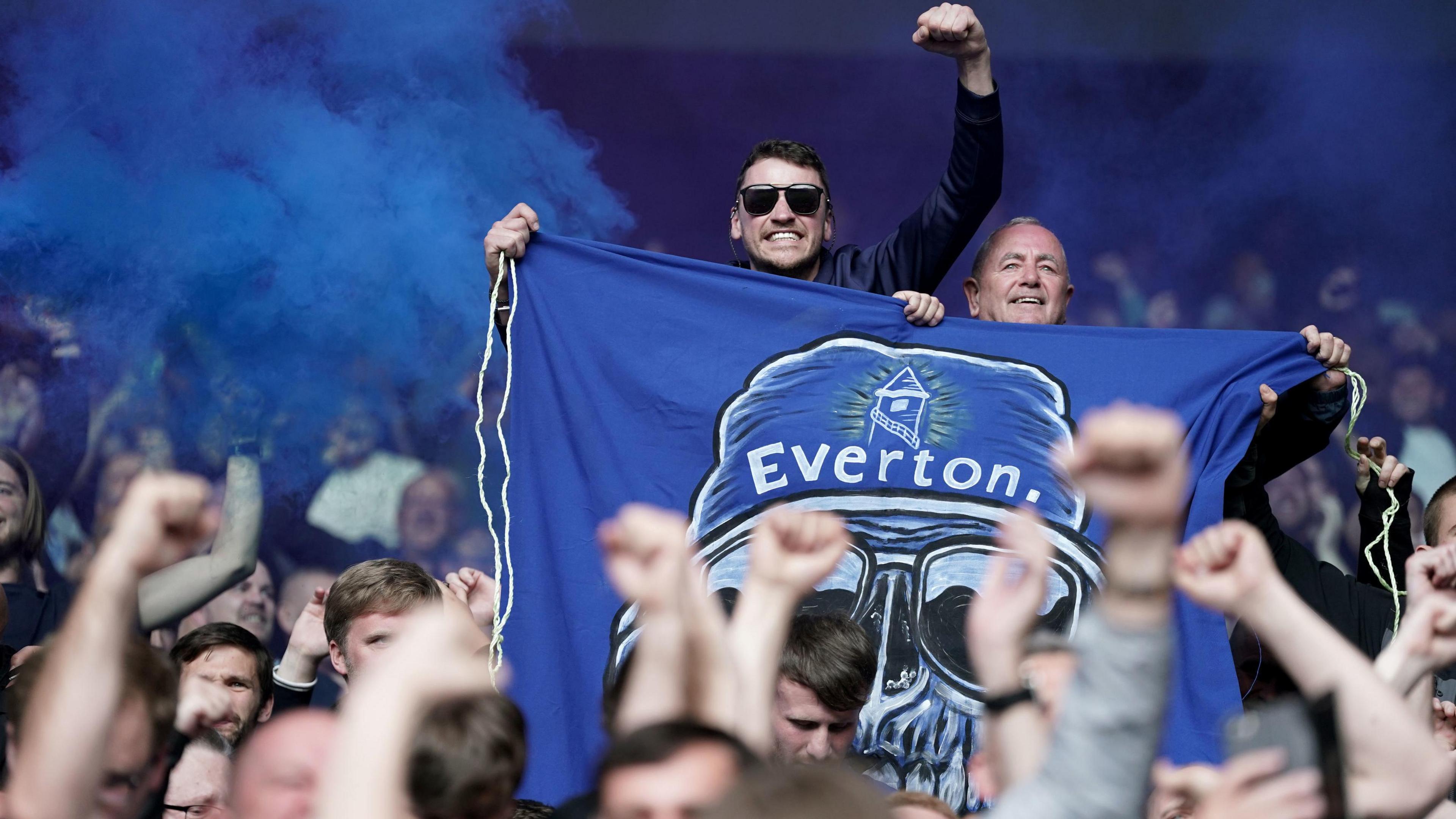 Everton vs Newcastle: The 1878s group plans show of support - BBC Sport