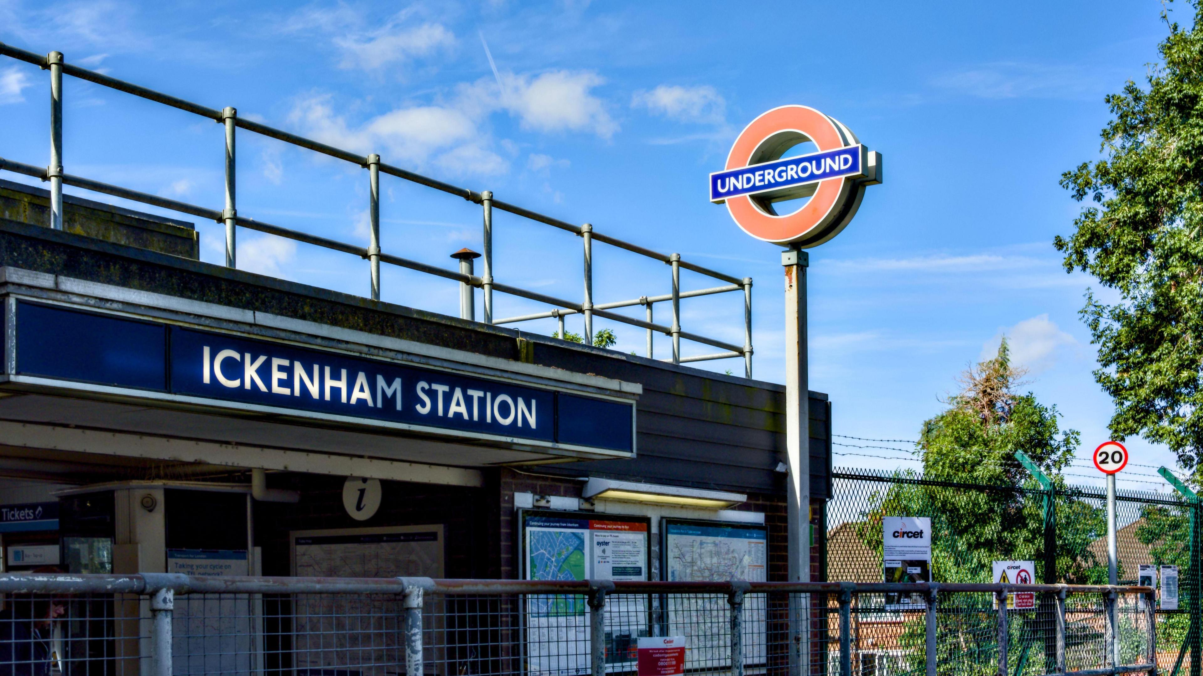 Person killed by Ickenham Tube blocked from safety spot by cables - BBC ...