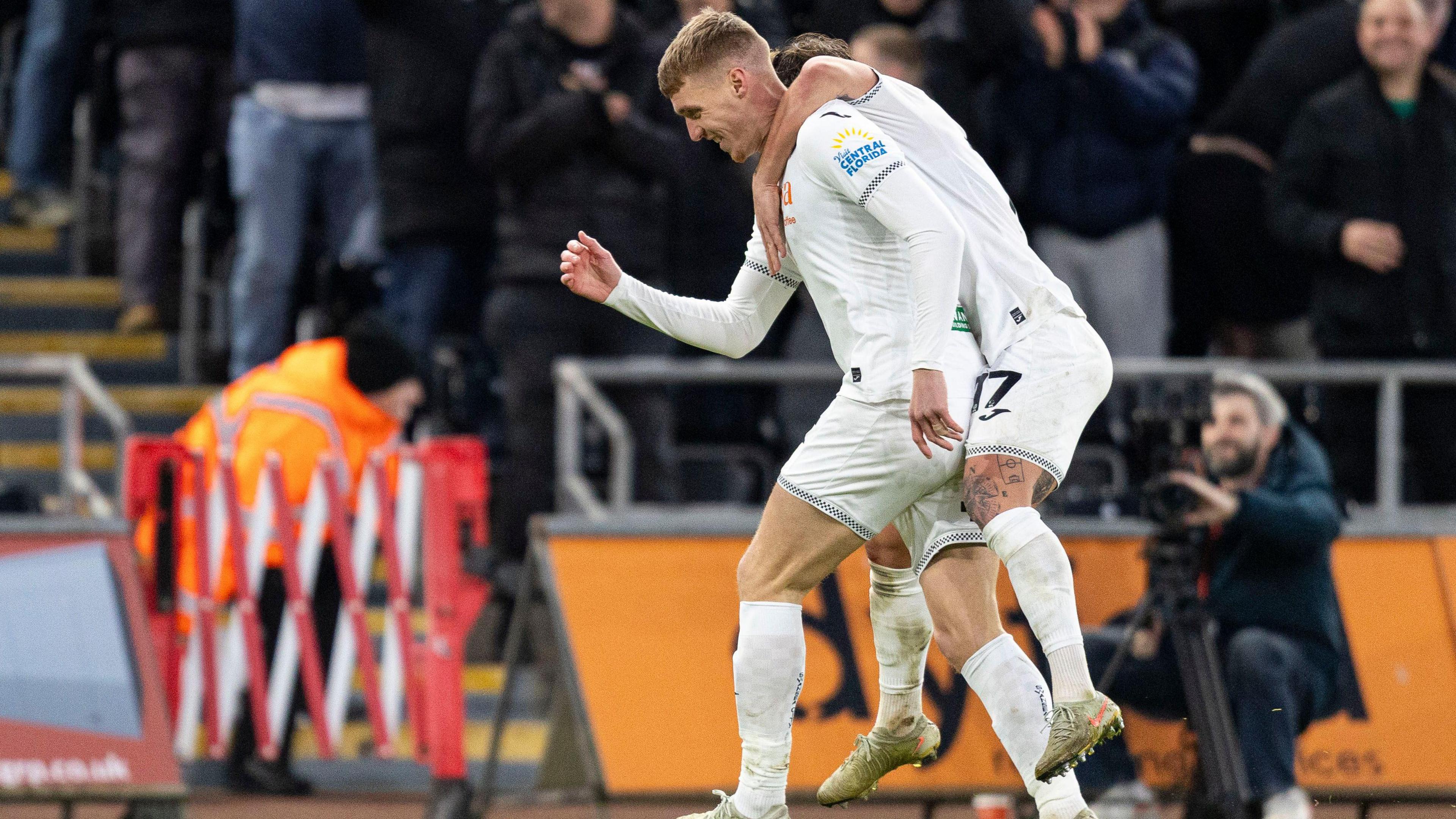 Swansea City 1-0 West Bromwich Albion: Jay Fulton goal stretches ...