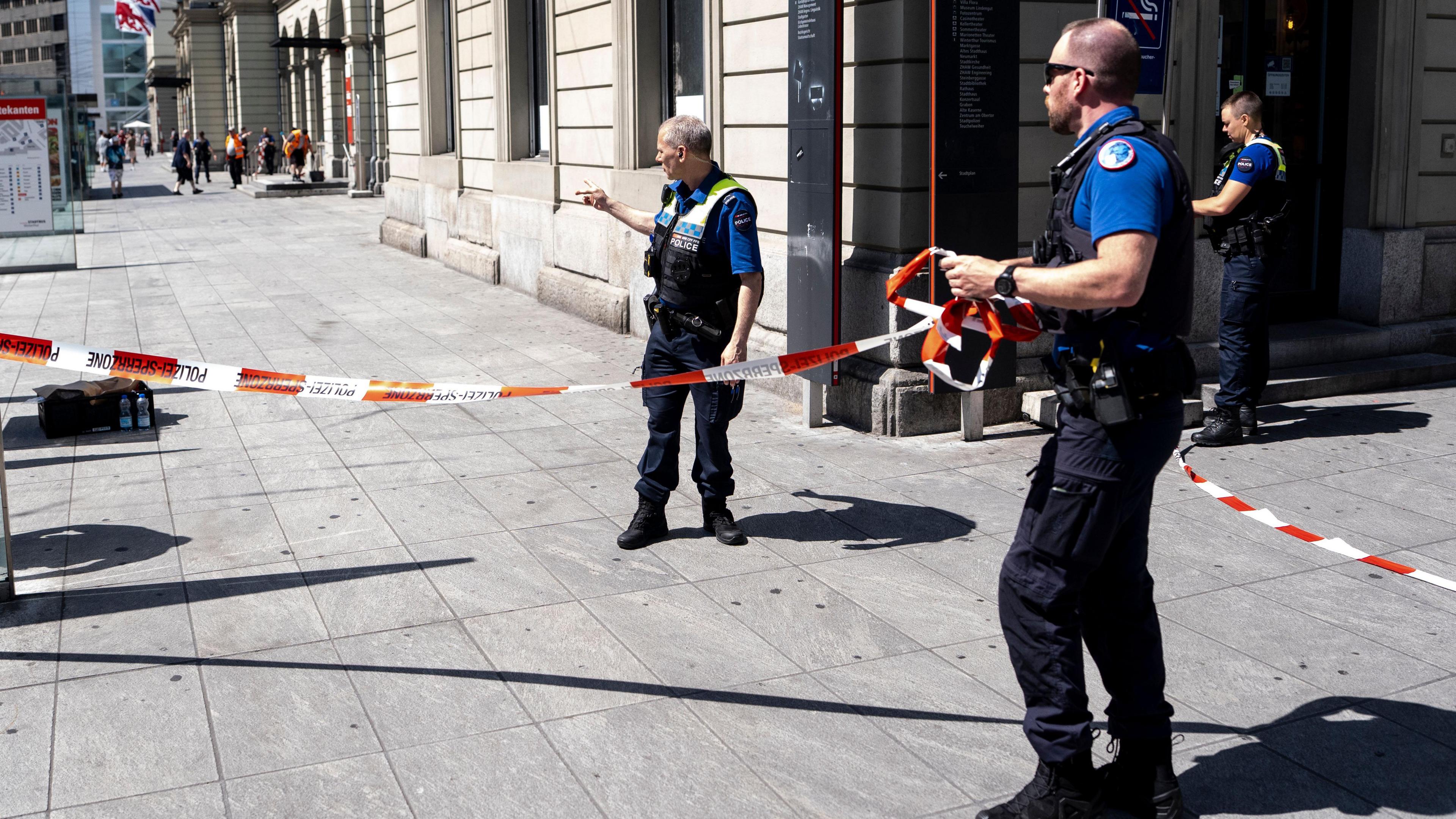 Man arrested after three injured in stabbing at Swiss train station ...