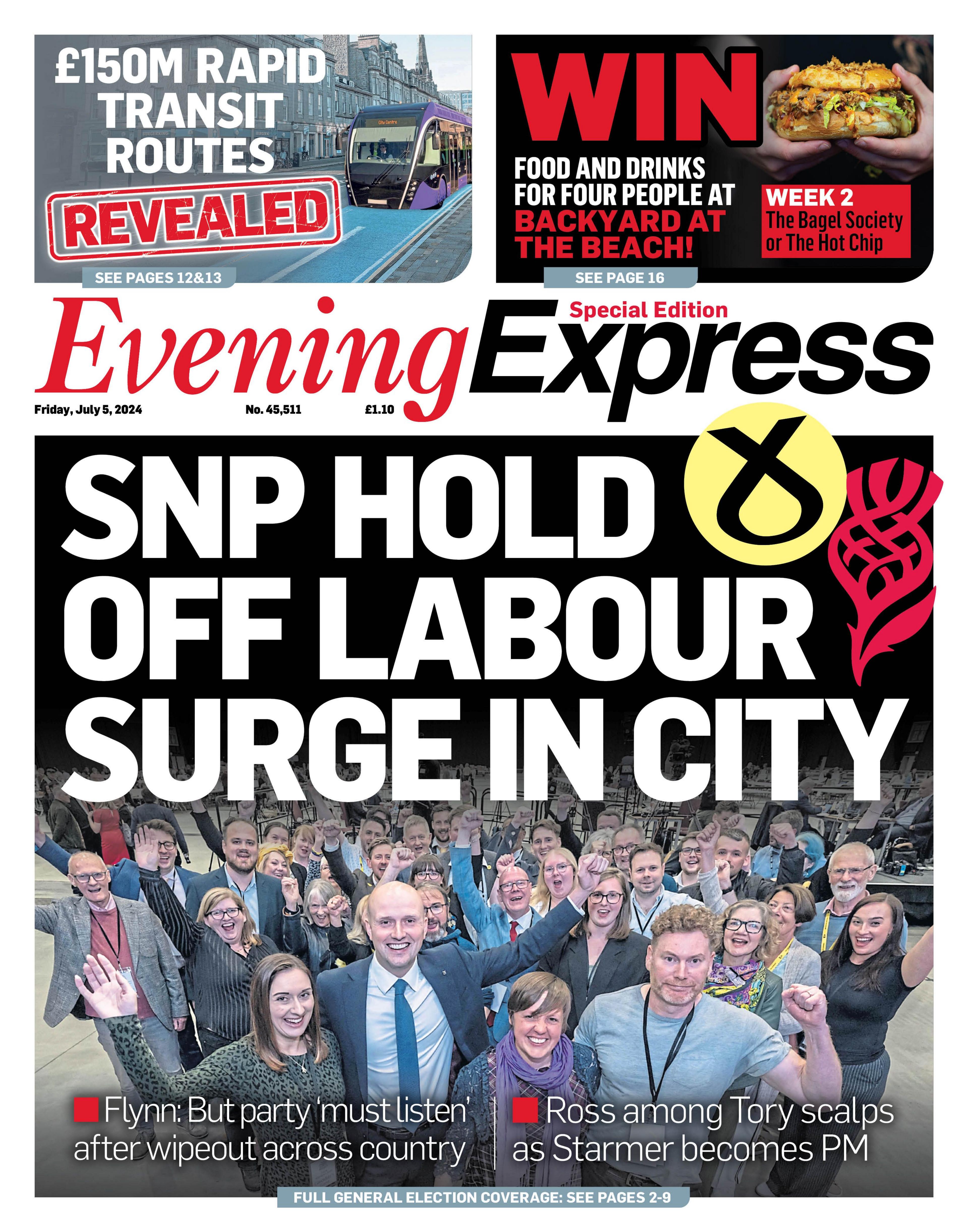 Scotland's papers: Dawn of a new era for Labour - BBC News