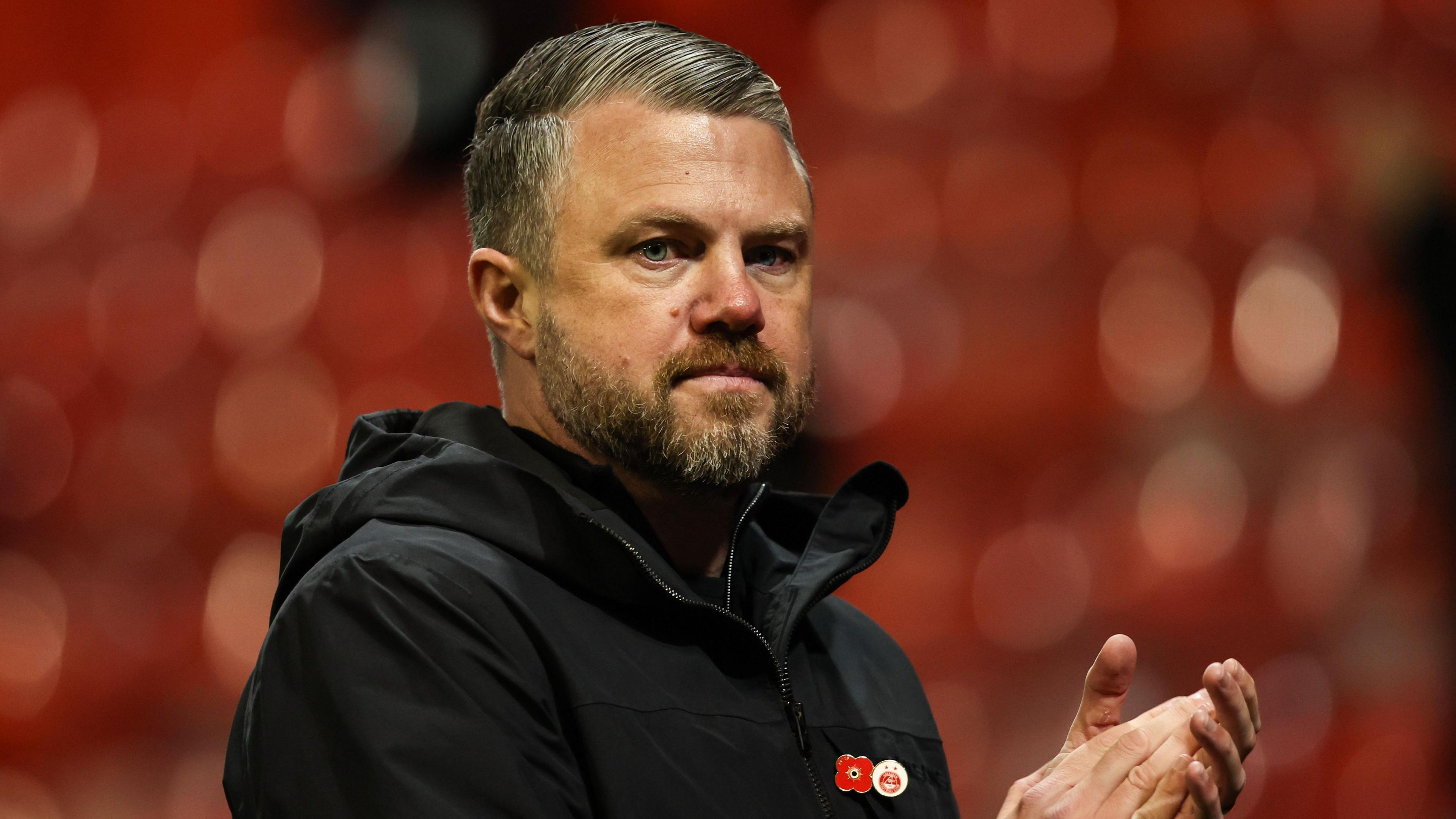 Aberdeen boss Jimmy Thelin previews Hearts - BBC Sport