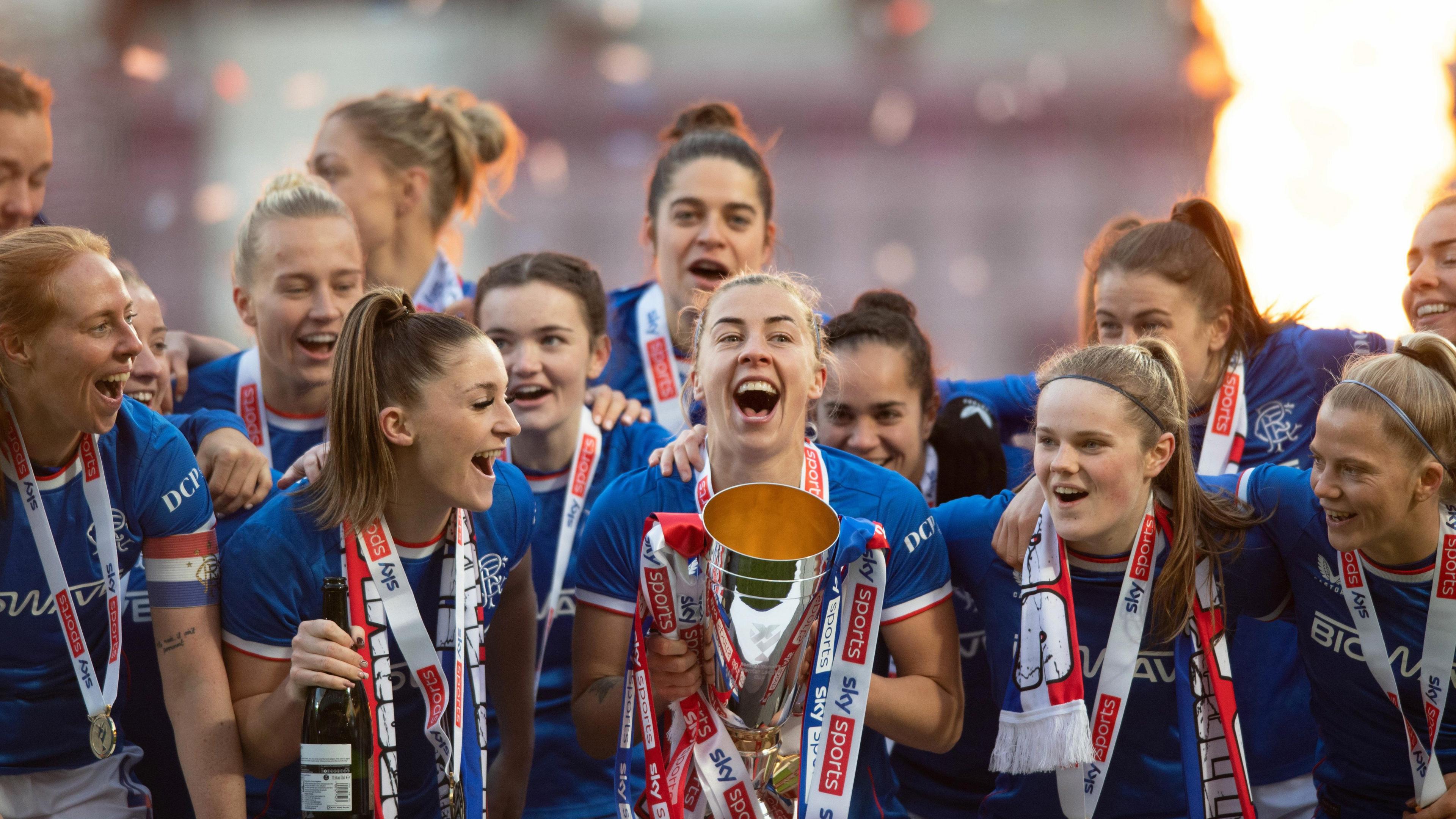 Rangers desperate to retain SWPL Cup trophy - Docherty - BBC Sport