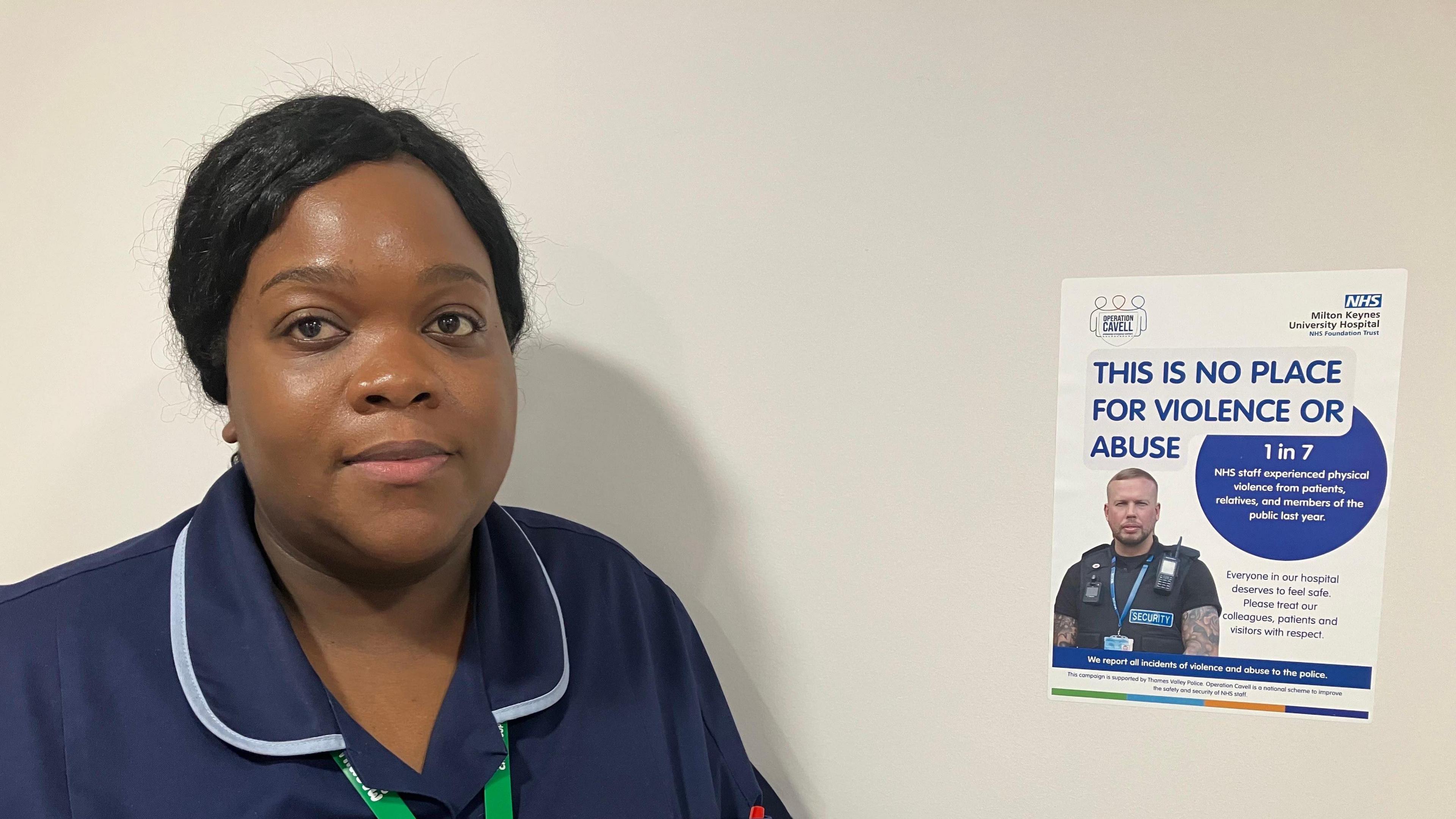 Racial abuse will not stop me working, says Milton Keynes nurse - BBC News