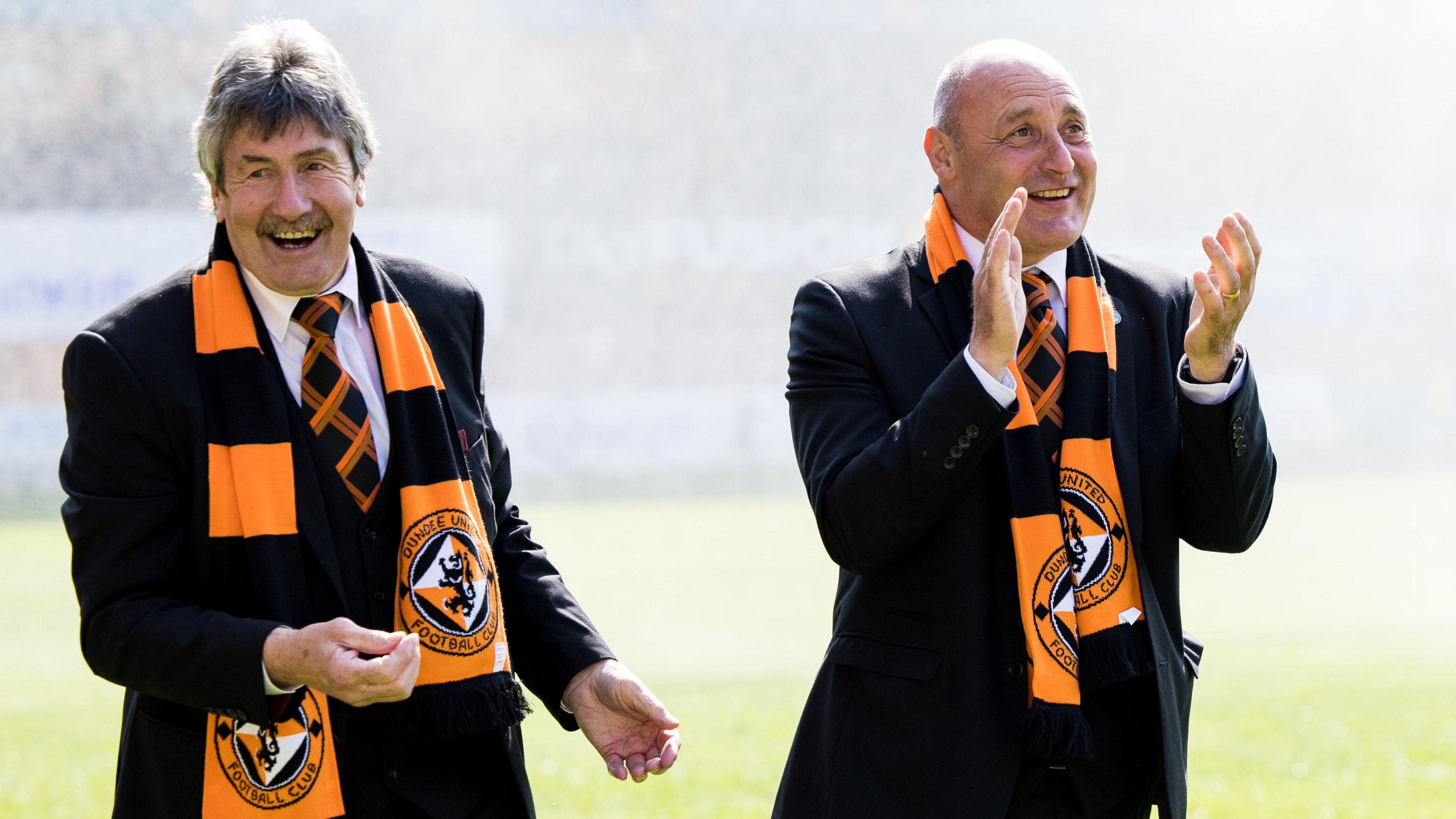 Dundee United: Malpas and McAlpine take trip down memory lane - BBC Sport