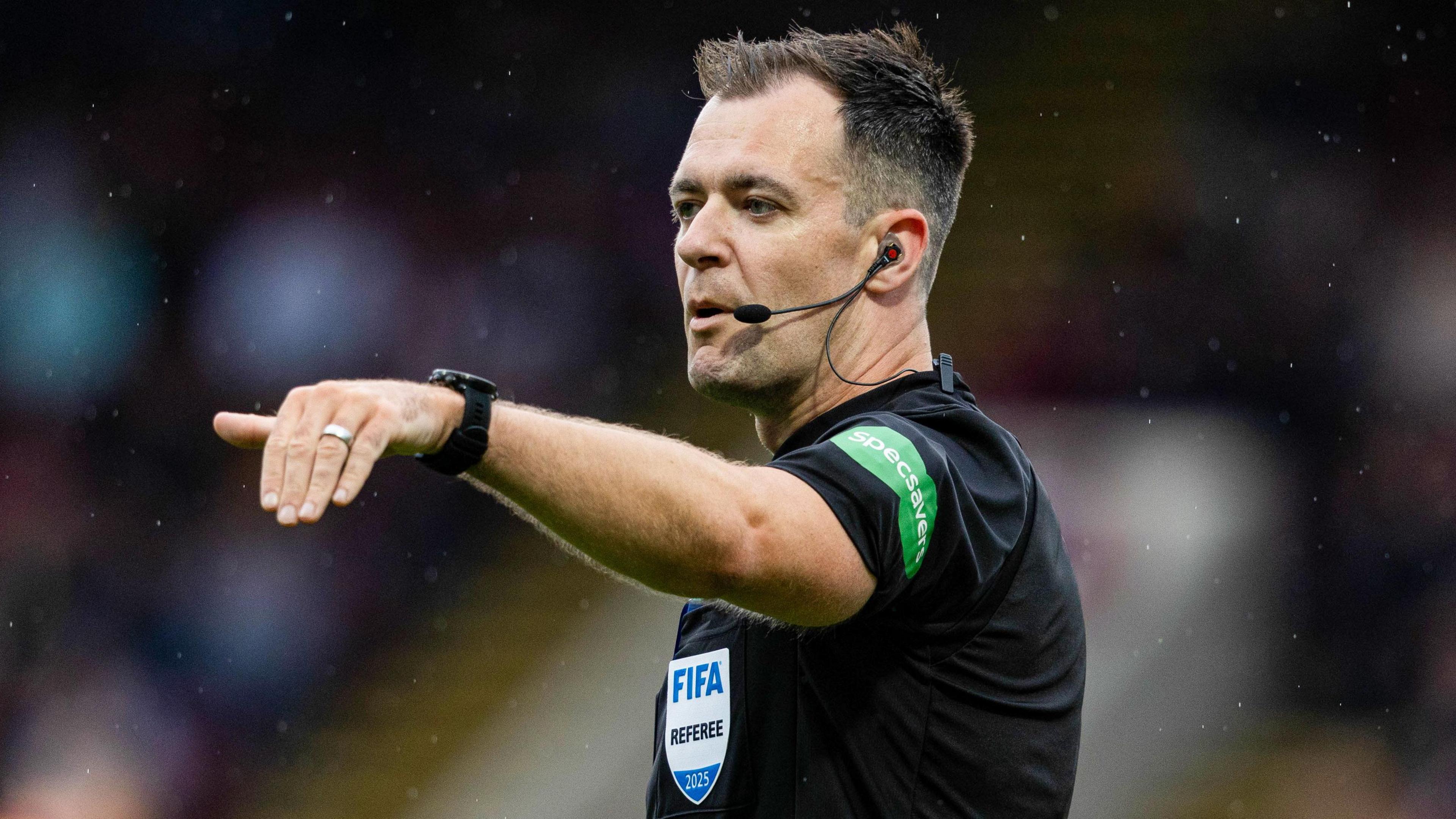 Don Robertson to referee Rangers v Celtic, Andrew Dallas on VAR - BBC Sport