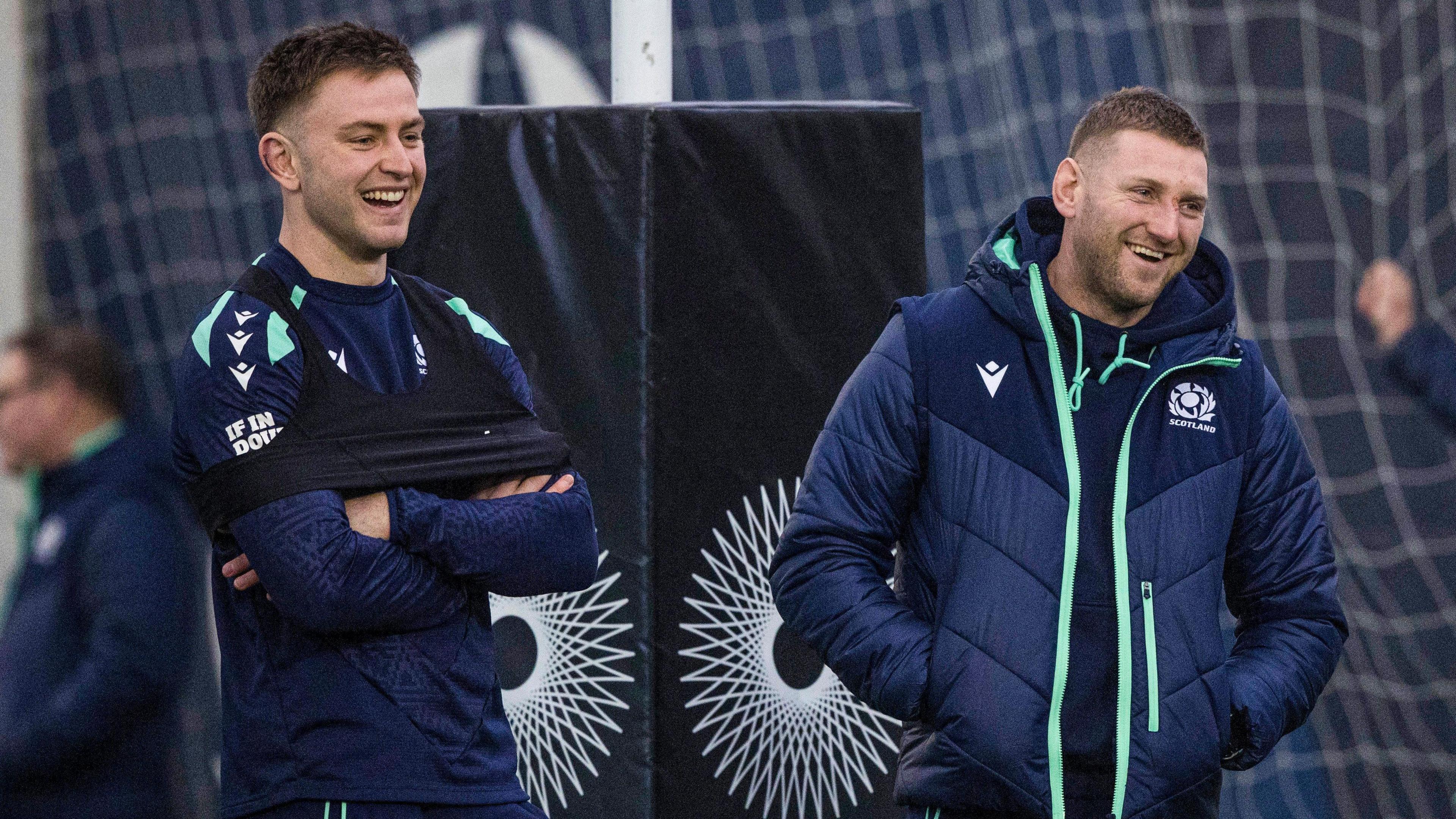 Scotlnd's Fergus Burke keen to learn from 'world's best' Finn Russell ...