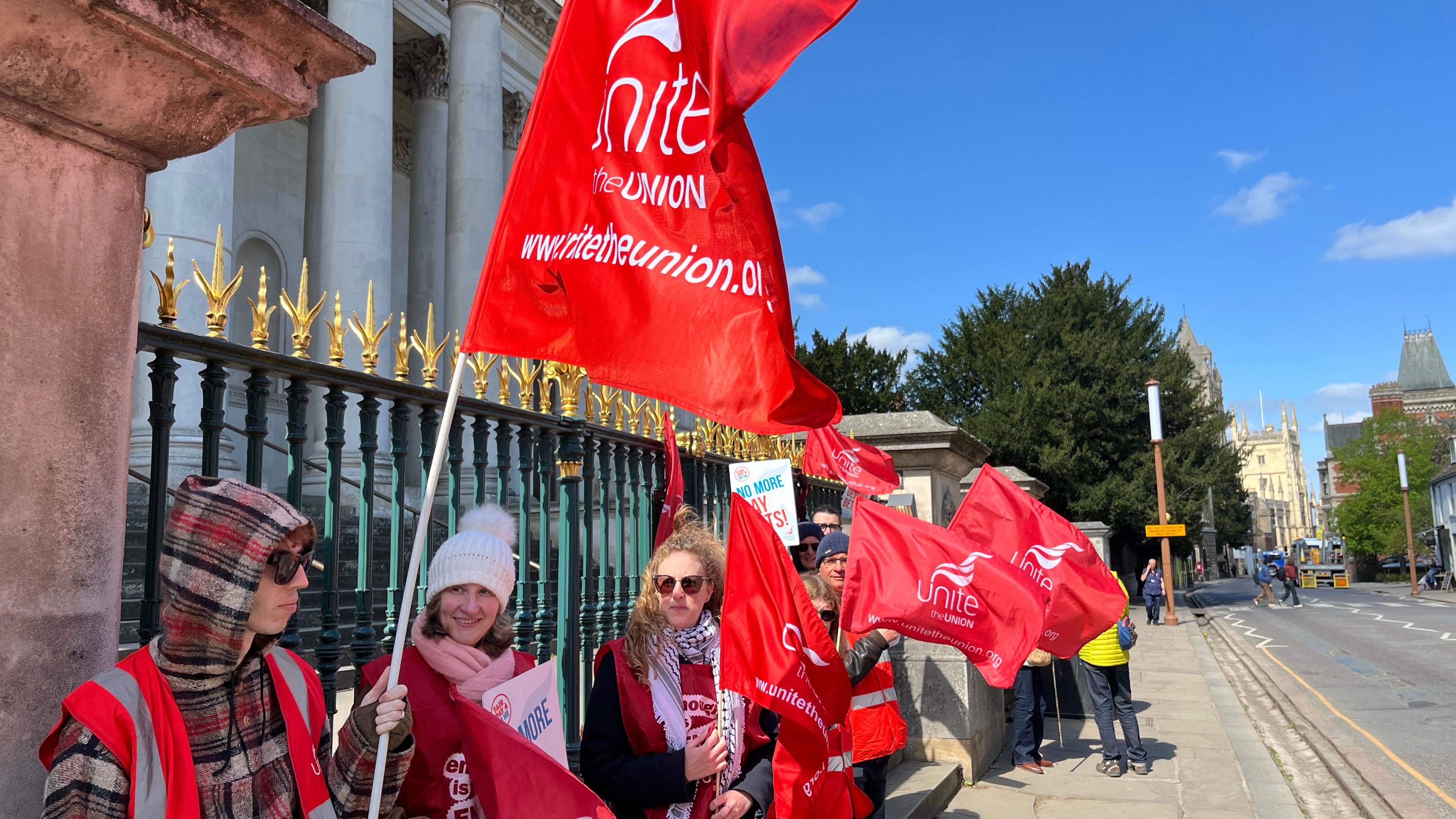 University of Cambridge staff strike for cost of living 'weighting ...