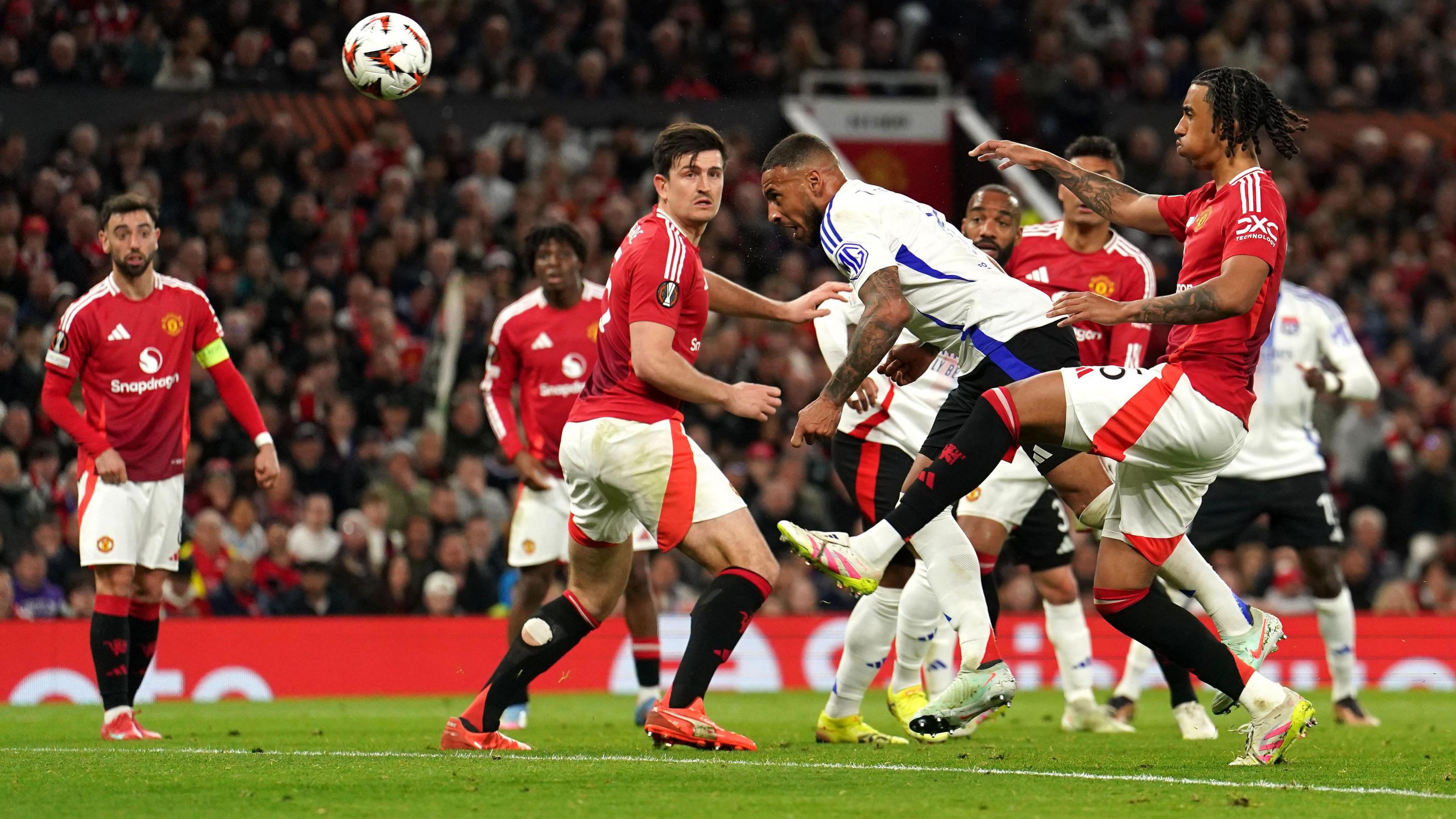Man Utd 5-4 Lyon: In pictures - how dramatic Europa League win unfolded ...