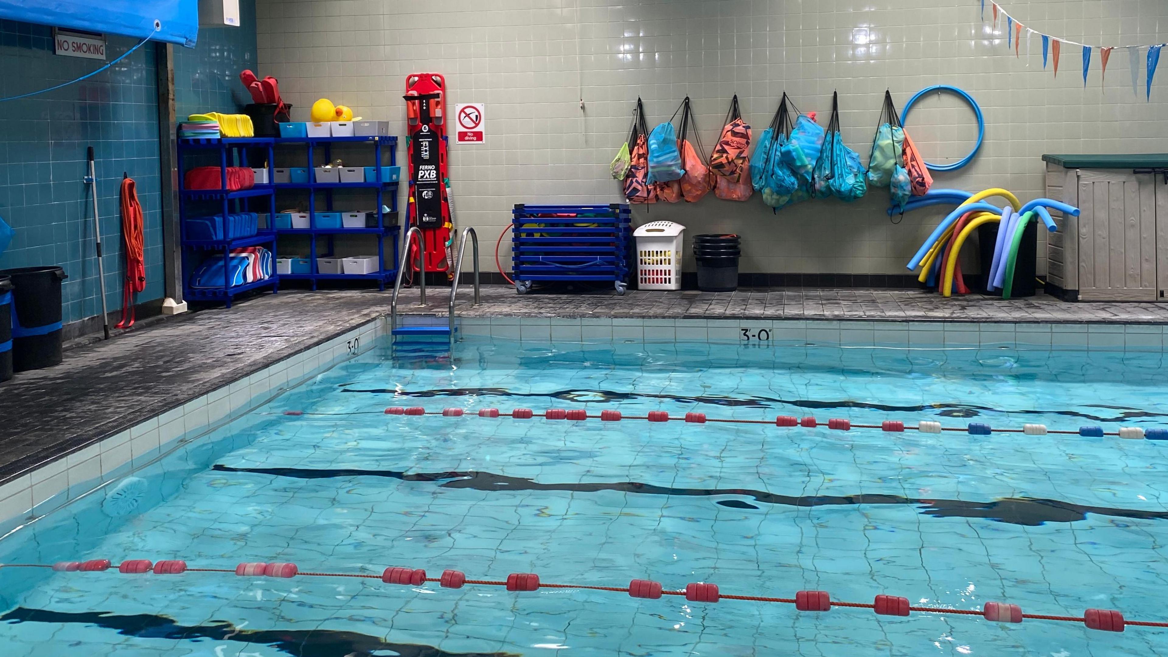 Lenton swimming venue saved from closure - BBC News