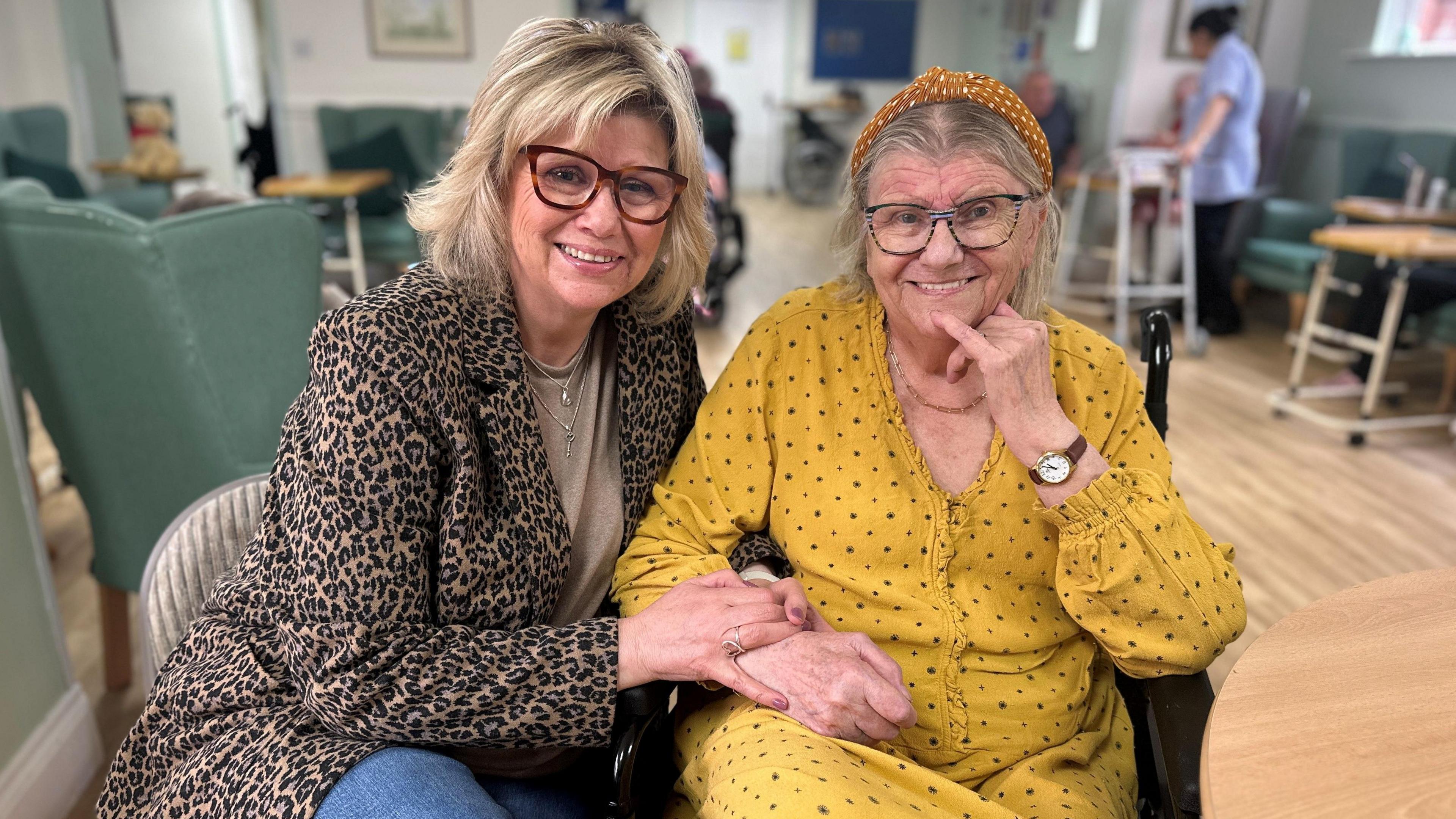 Robot dogs, hair dos and crumble: What care home life can be like - BBC ...