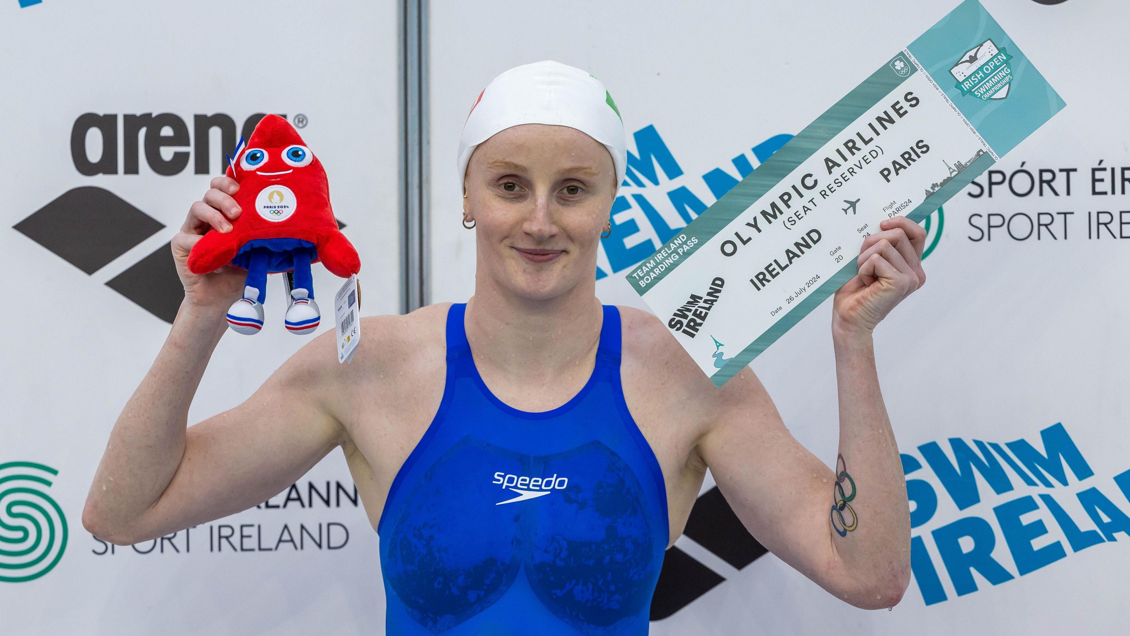 Paris 2024: Danielle Hill reaches Olympic qualifying standard - BBC Sport