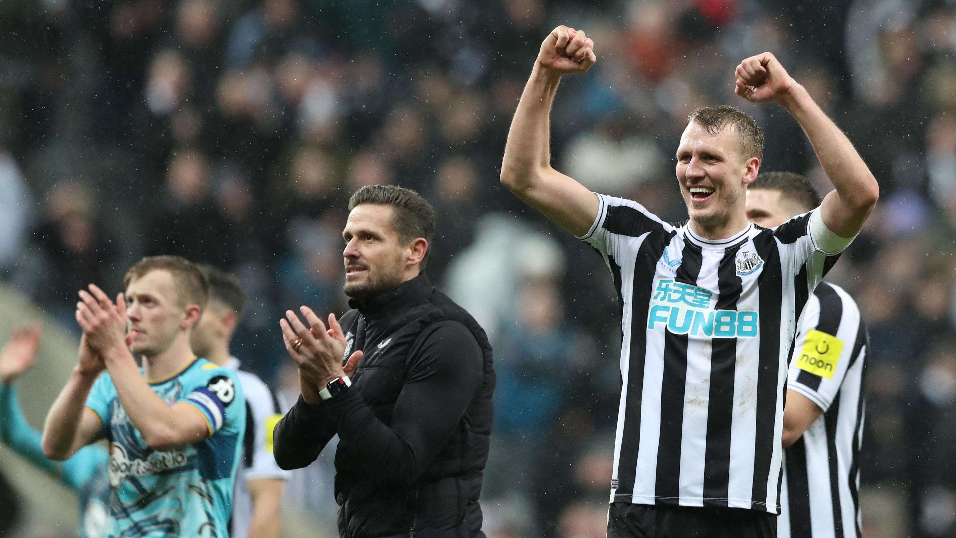 Celebrations as Newcastle reach Wembley - BBC Sport