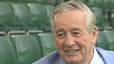 Sir Stanley Thomas' vision for Merthyr RFC - BBC Sport