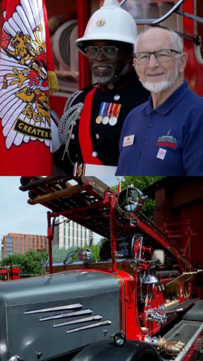 Celebrating 200 years of Greater Manchester's fire service - BBC News