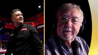 John Virgo commentates for BBC on Masters 2026 final - BBC Sport